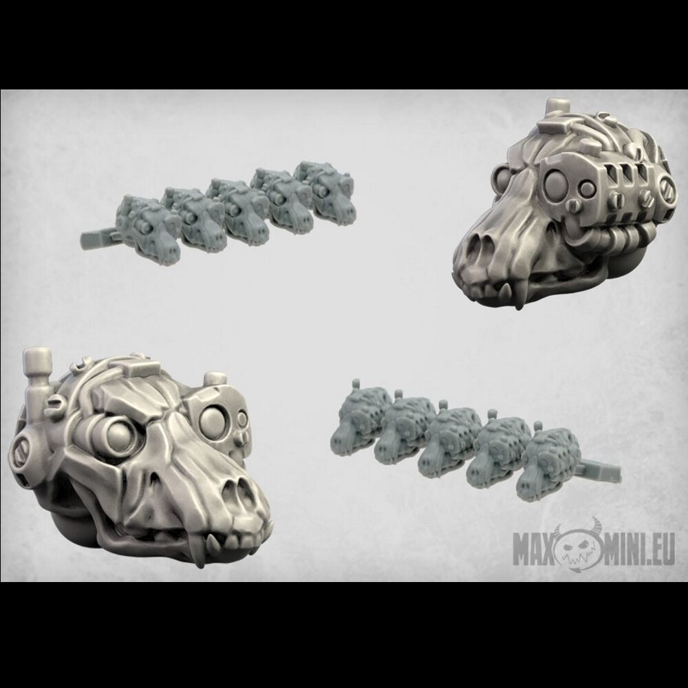 ArtStation - Feral Knights Helmets