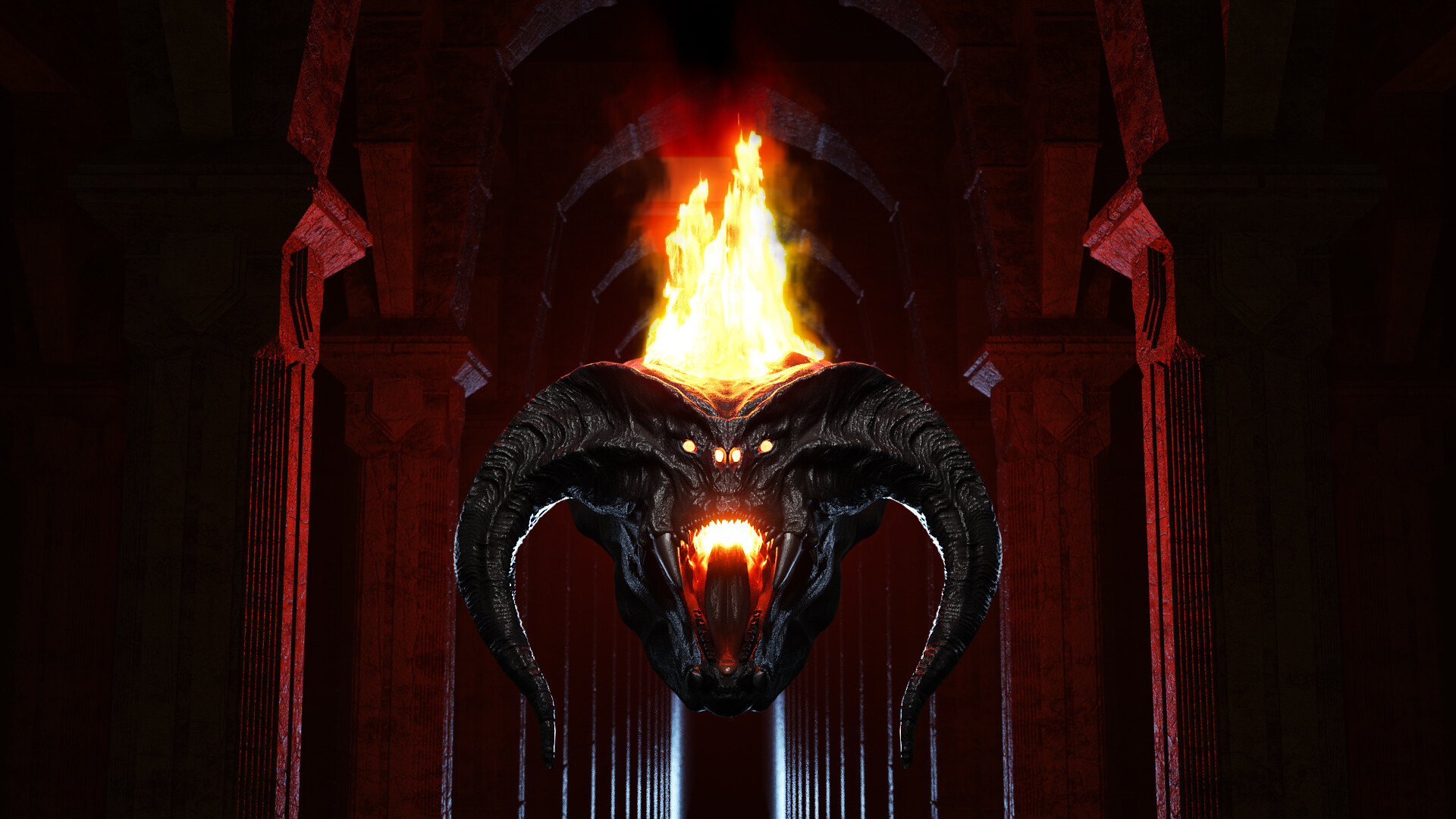 ArtStation - The Balrog | Flame and Shadow