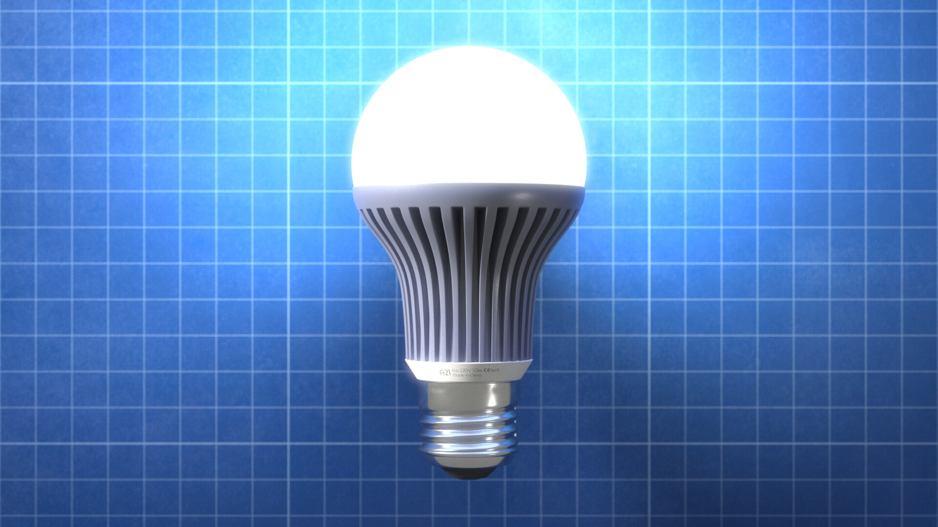 ArtStation - LED BULB Modeling Animation
