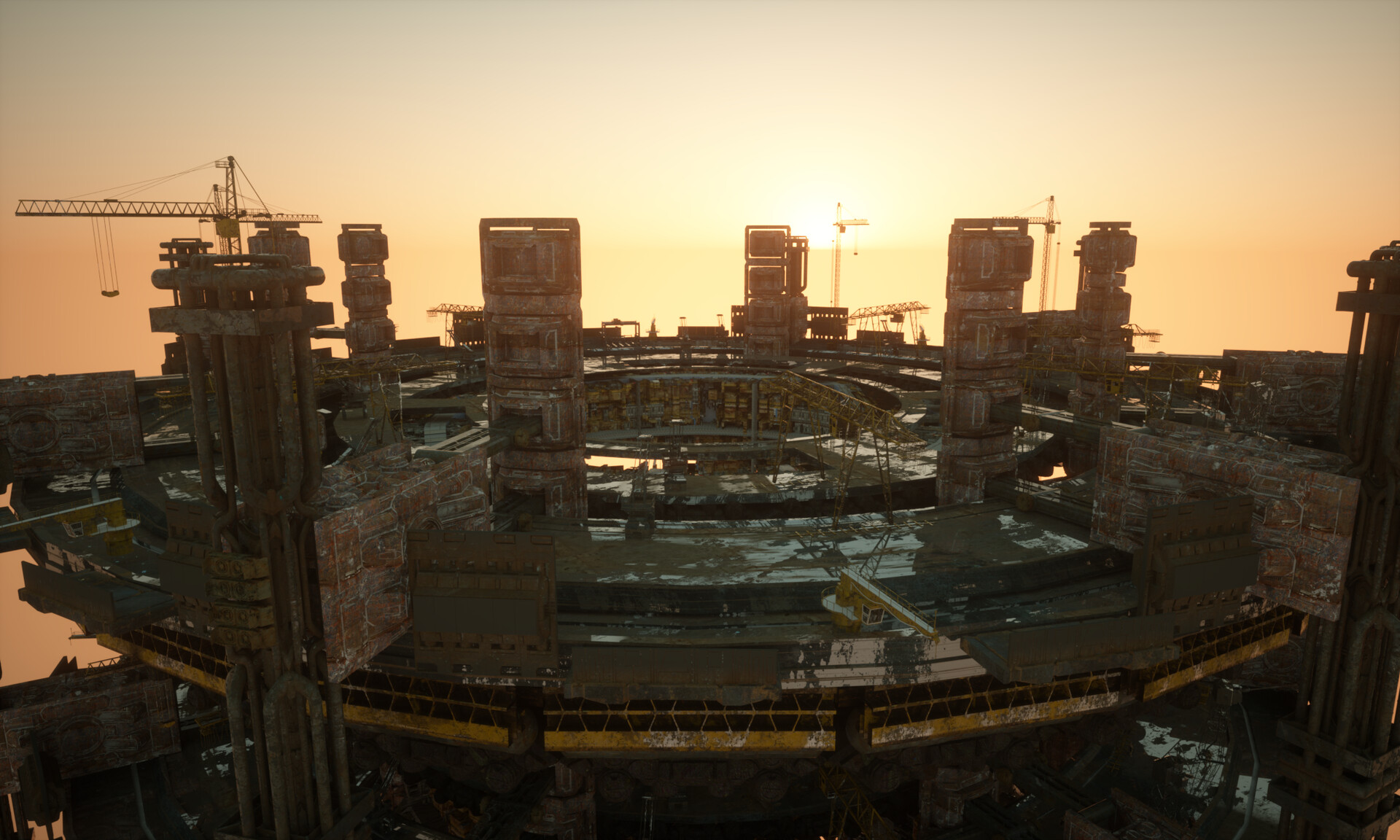 ArtStation - industrial base