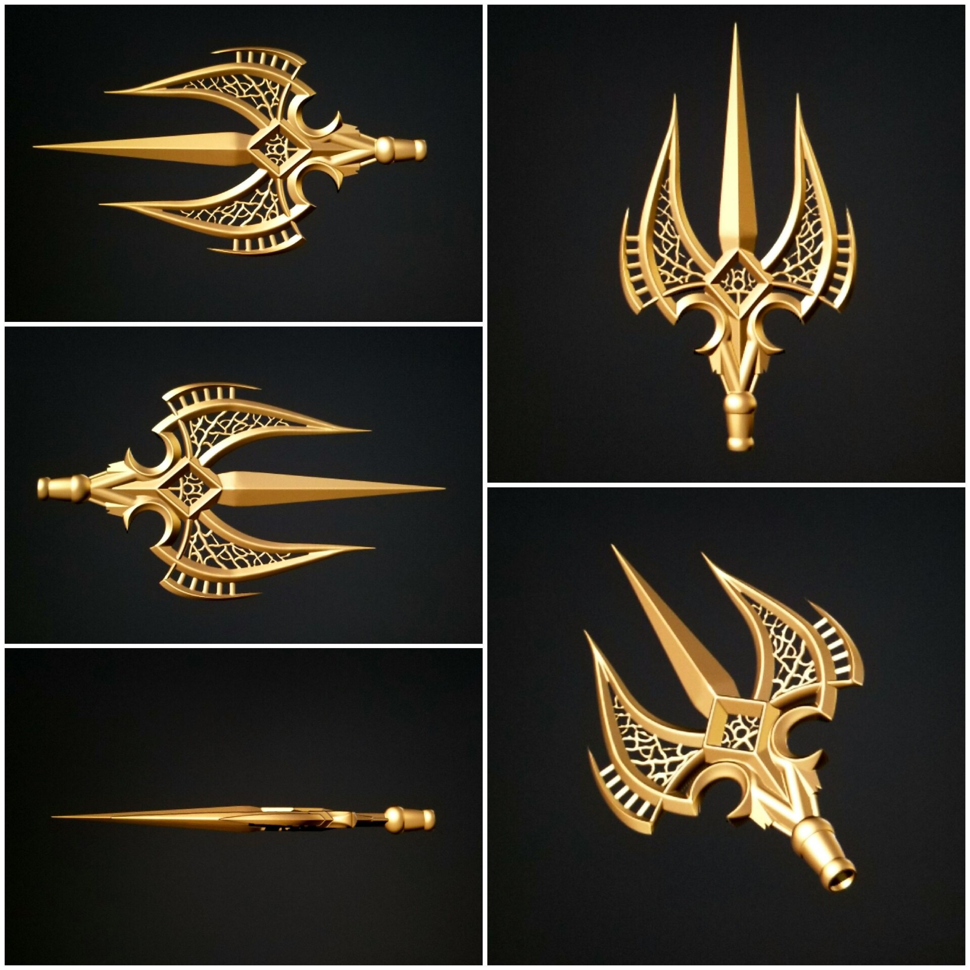 ArtStation - Fishermen King Trident