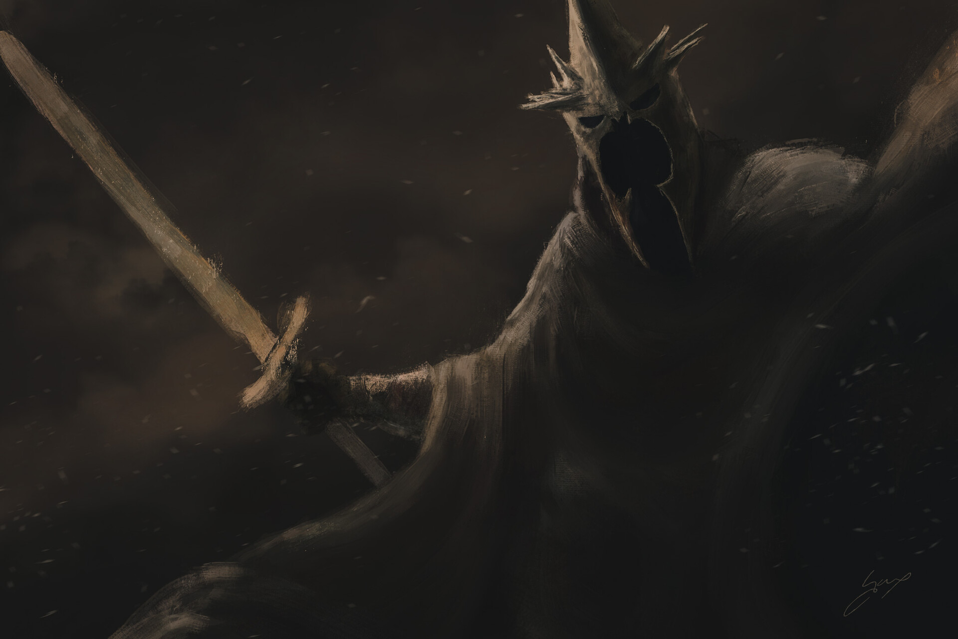 ArtStation - The Witch King of Angmar
