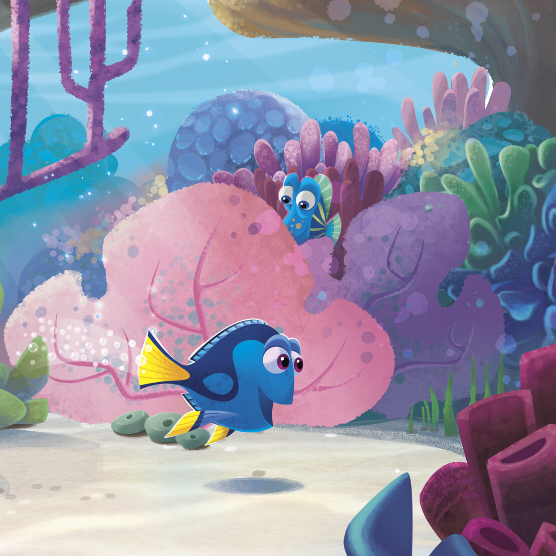 ArtStation - Hide and Seek with Dory