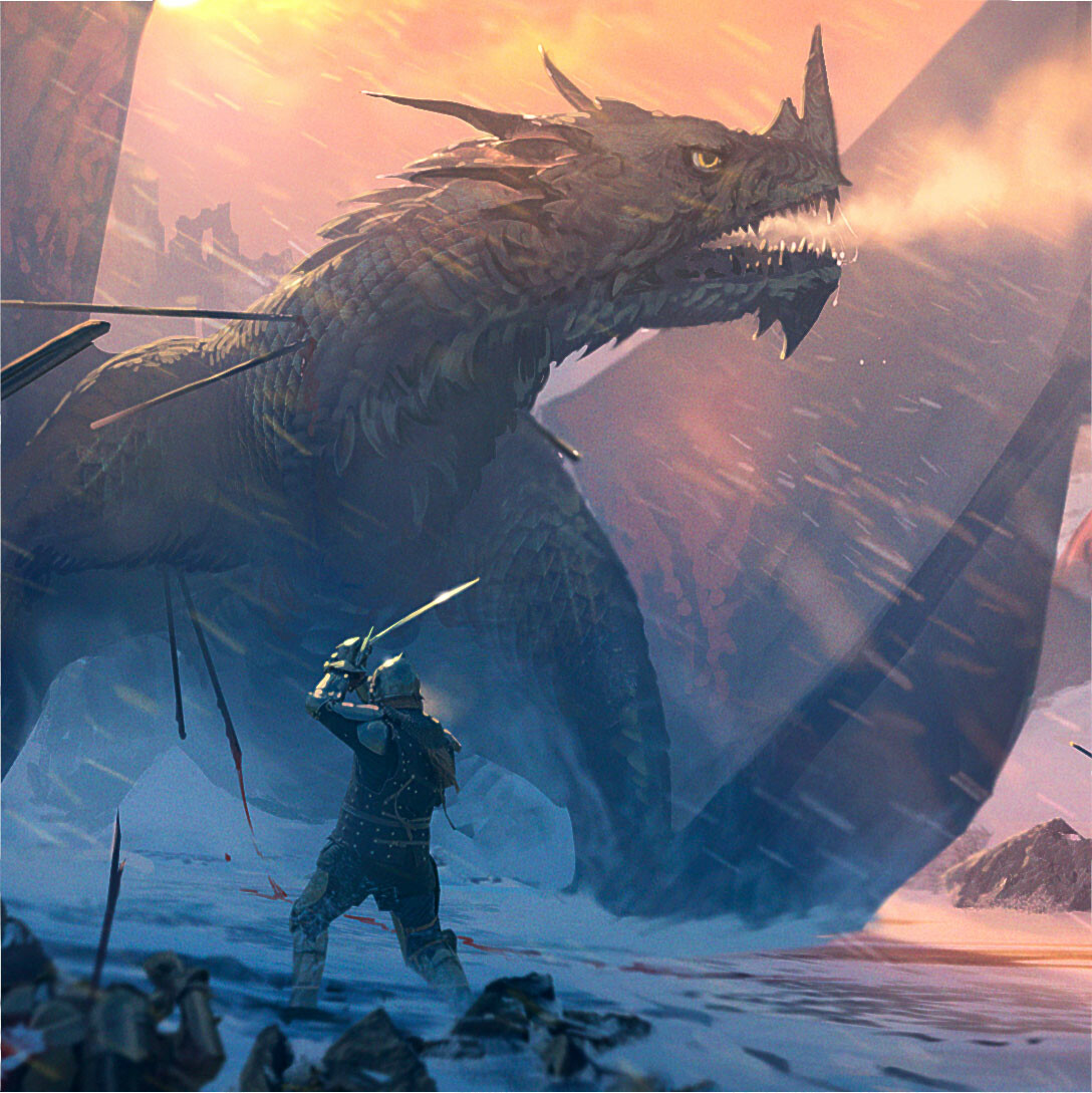 ArtStation - Dragon slayers!