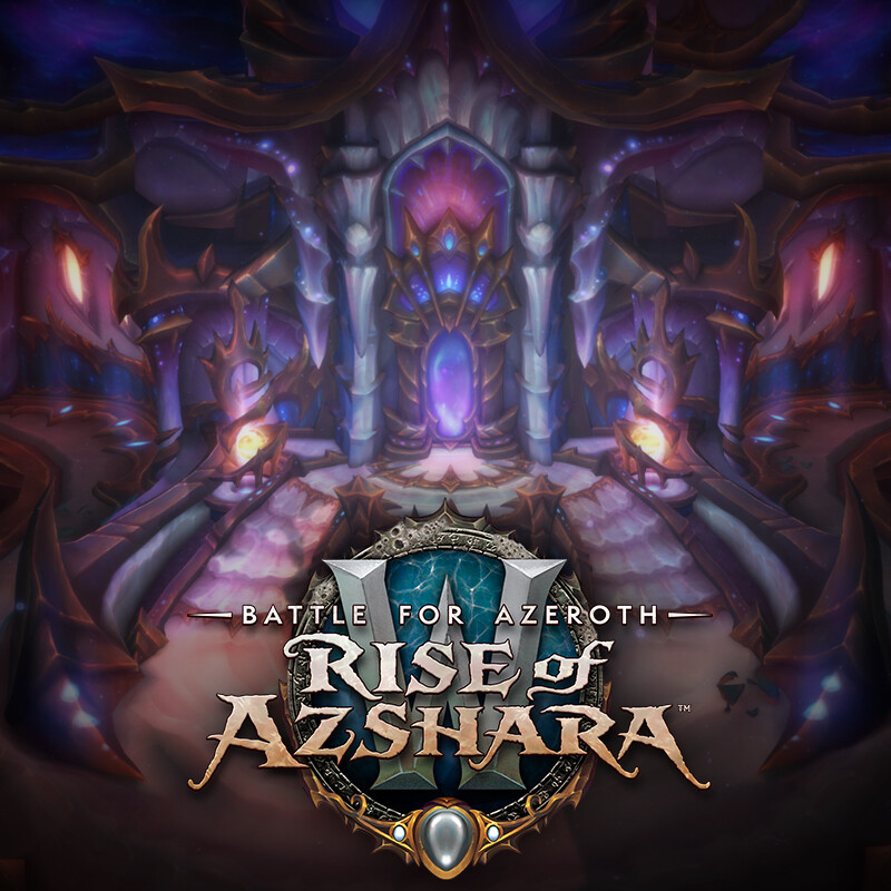 ArtStation - Nazjatar Architecture Kit, World of Warcraft, Battle for ...