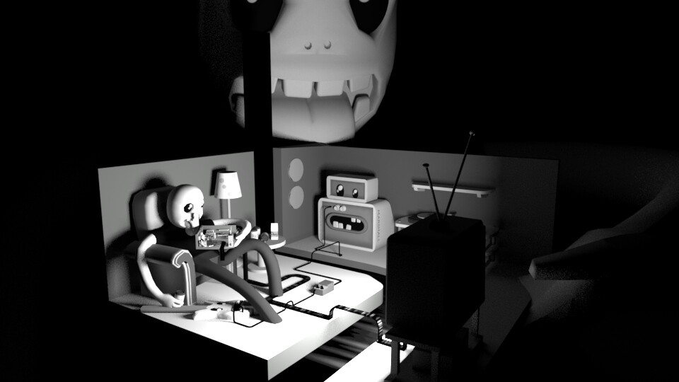 ArtStation - 3D Rooom