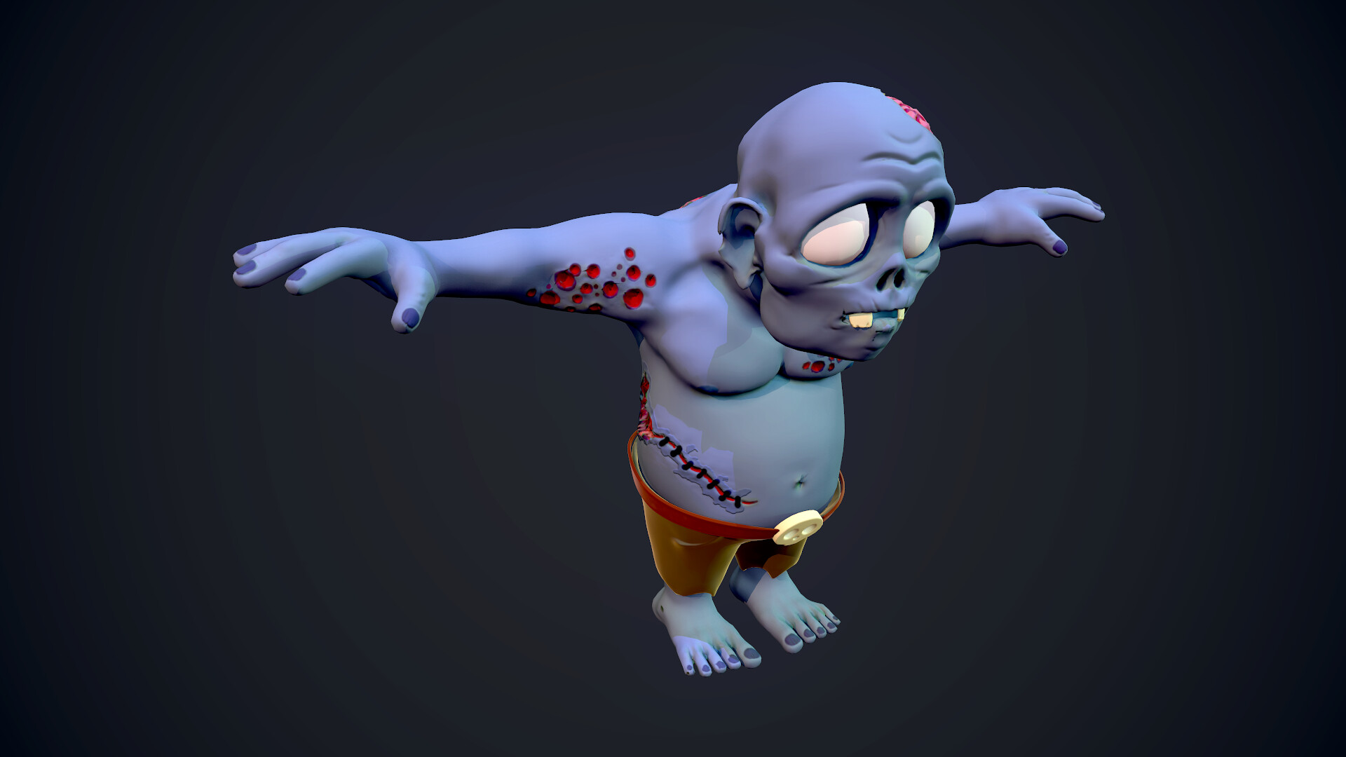 ArtStation - Stylized Zombie