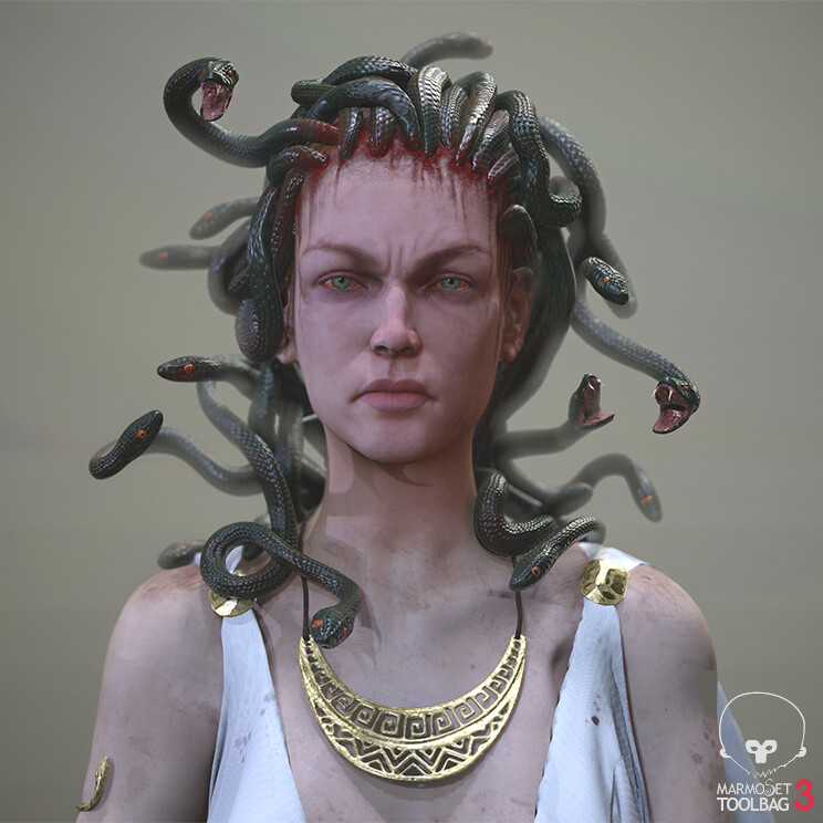 ArtStation - Medusa - Real-time