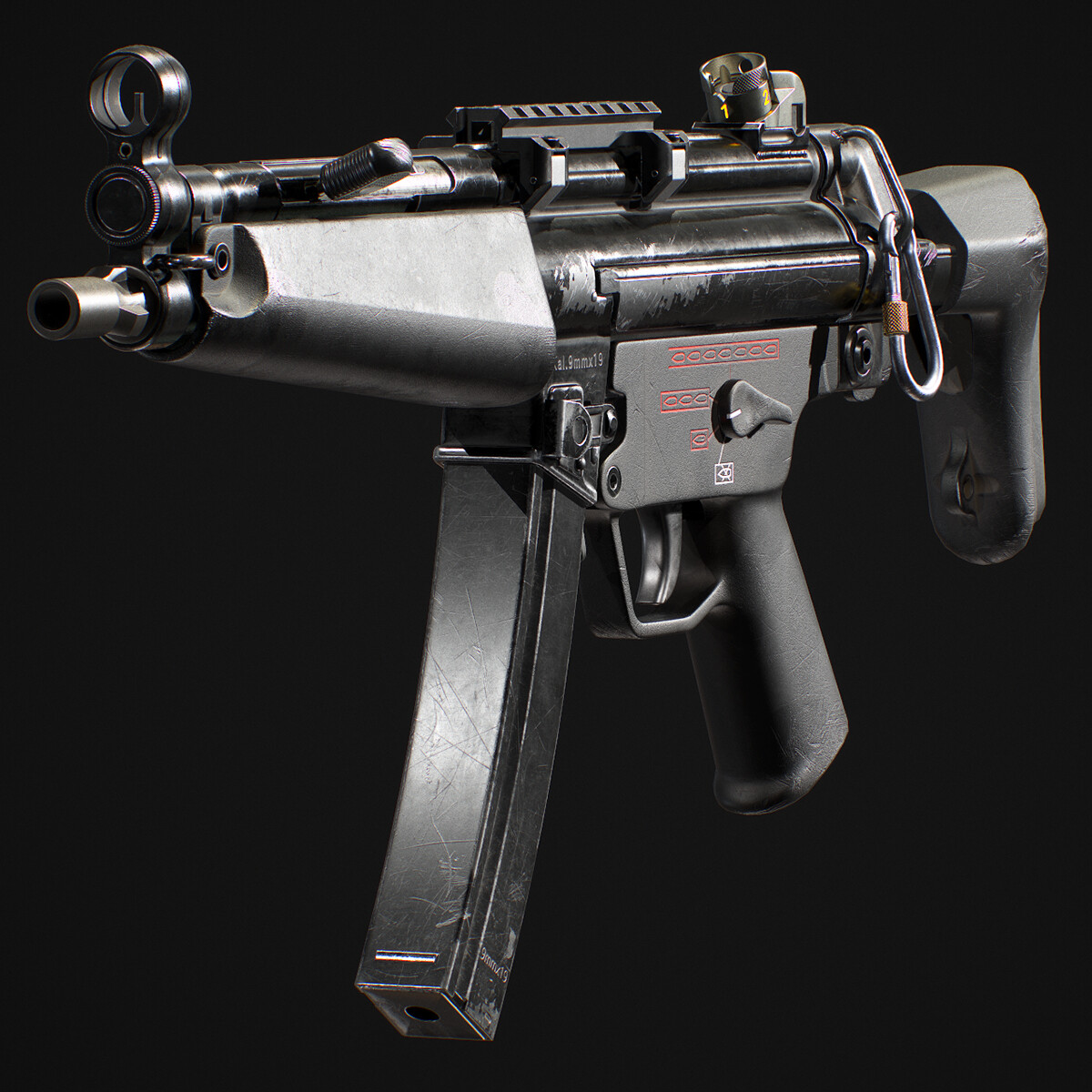ArtStation - MP 5 A3