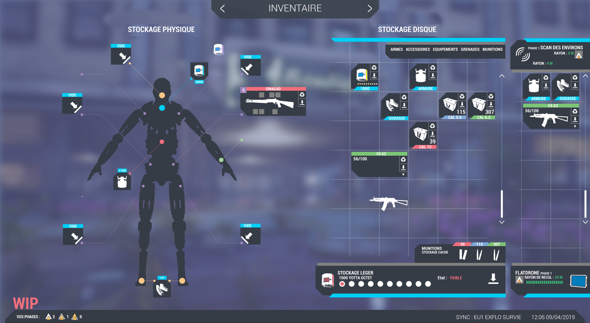 ArtStation - User Interface Design - Q A N G A