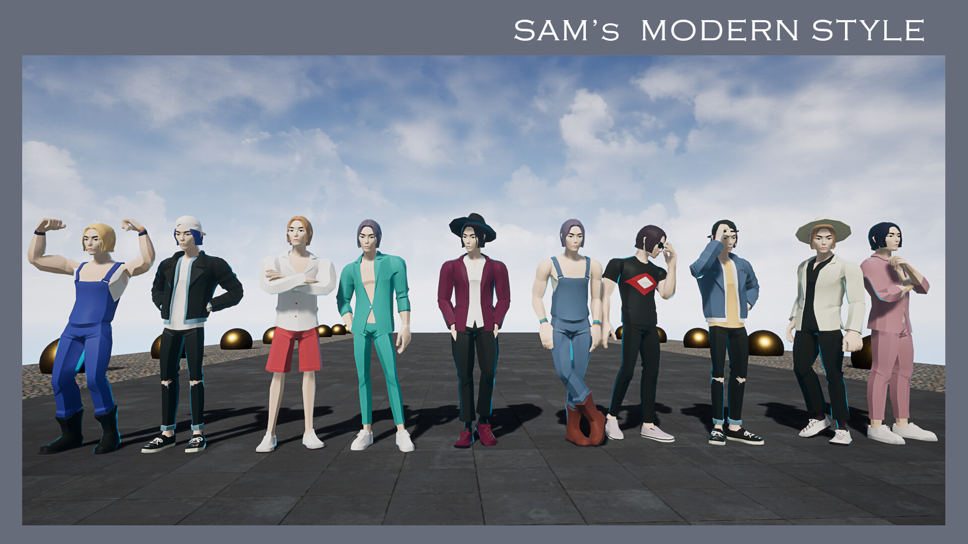 ArtStation - SAM : Ein Modern Style