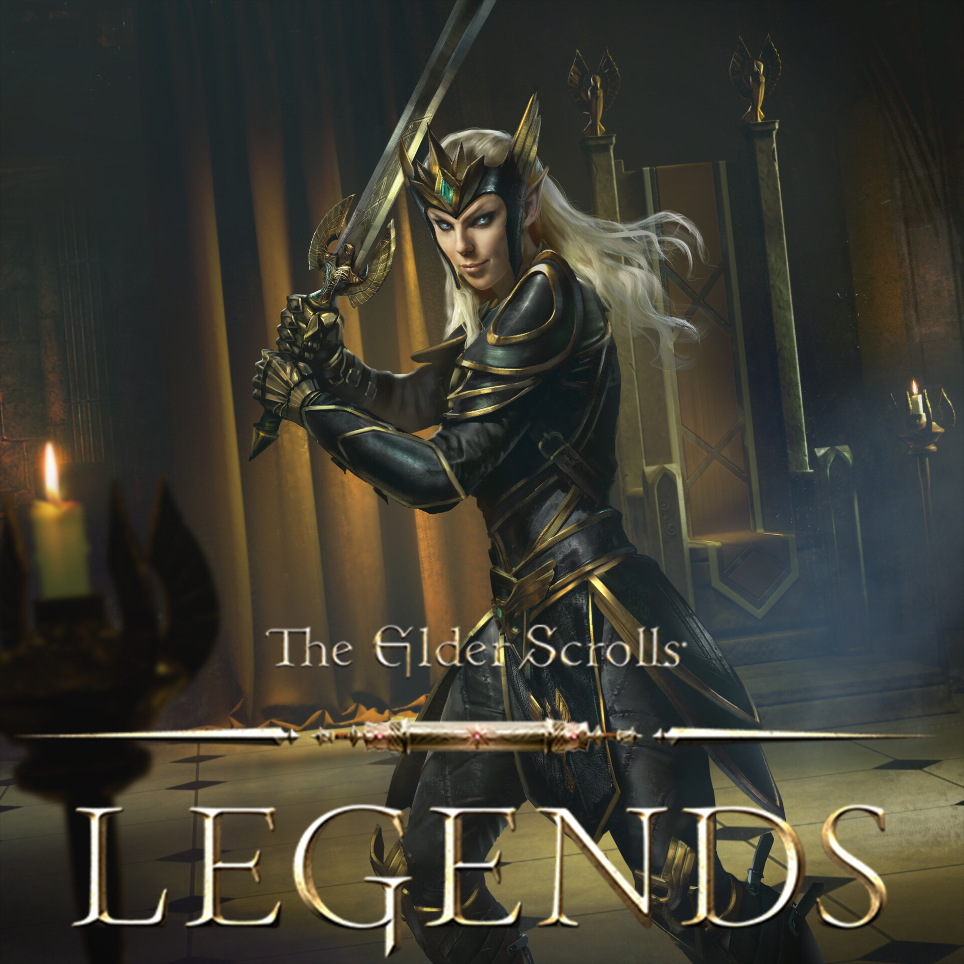 ArtStation - Ayrenn, Dominion Queen - The Elder Scrolls: Legends