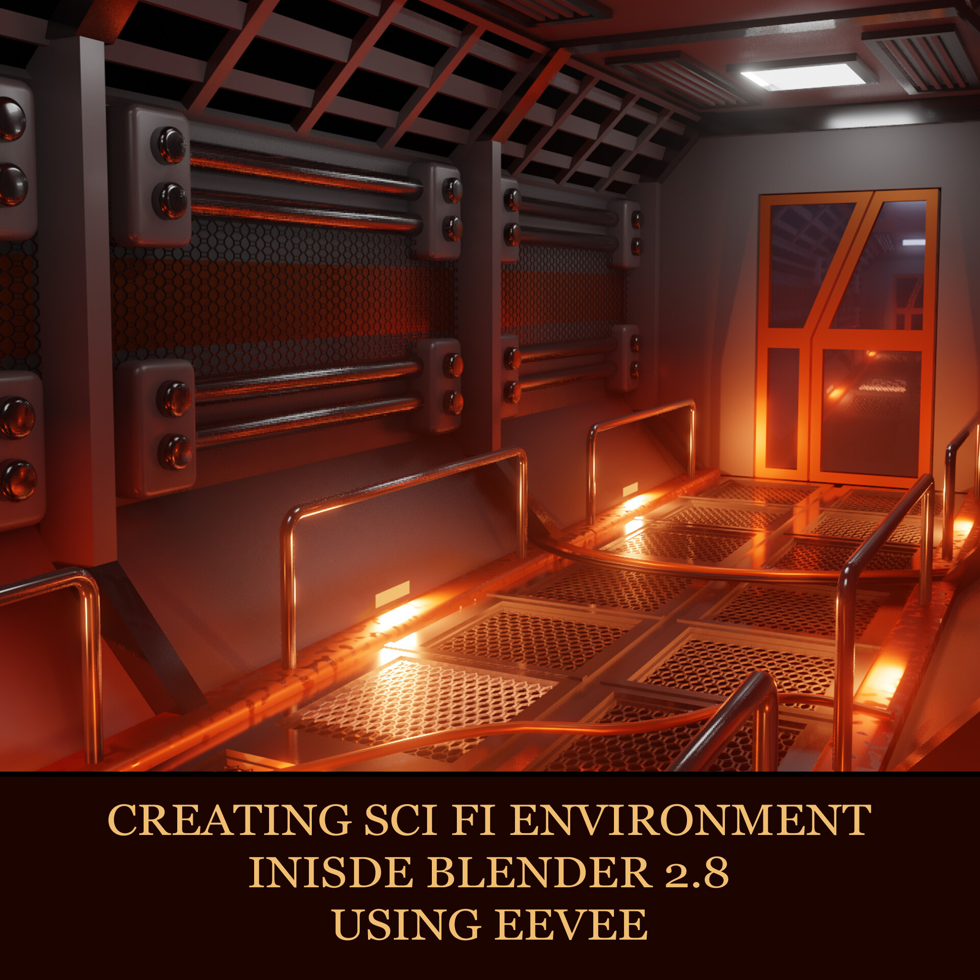 ArtStation - CREATING SCI FI ENVIRONMENT INSIDE BLENDER 2.8 USING EEVEE