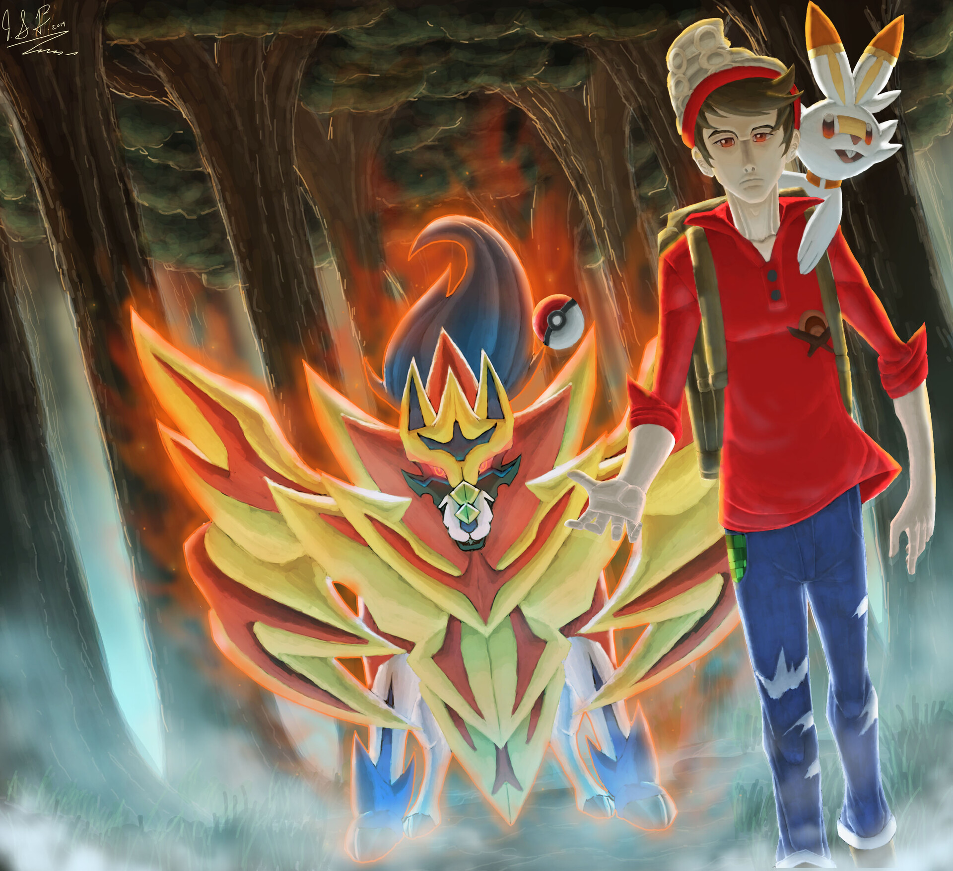 ArtStation - Pokemon Shield