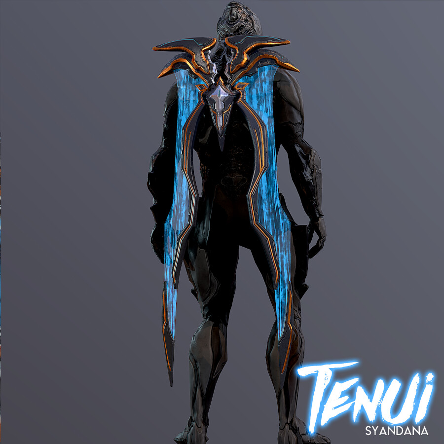 ArtStation - Tenui Syandana for Warframe Tennogen