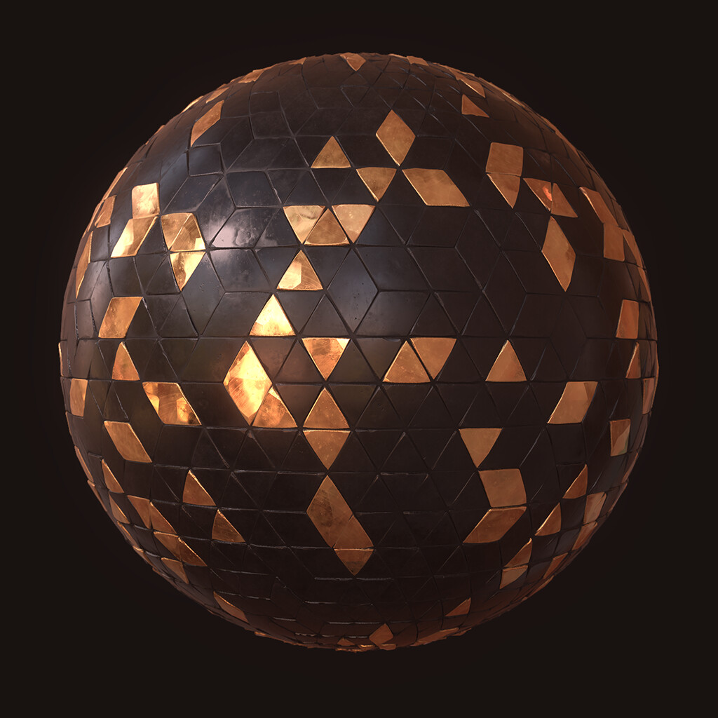 ArtStation - Gold and Stone