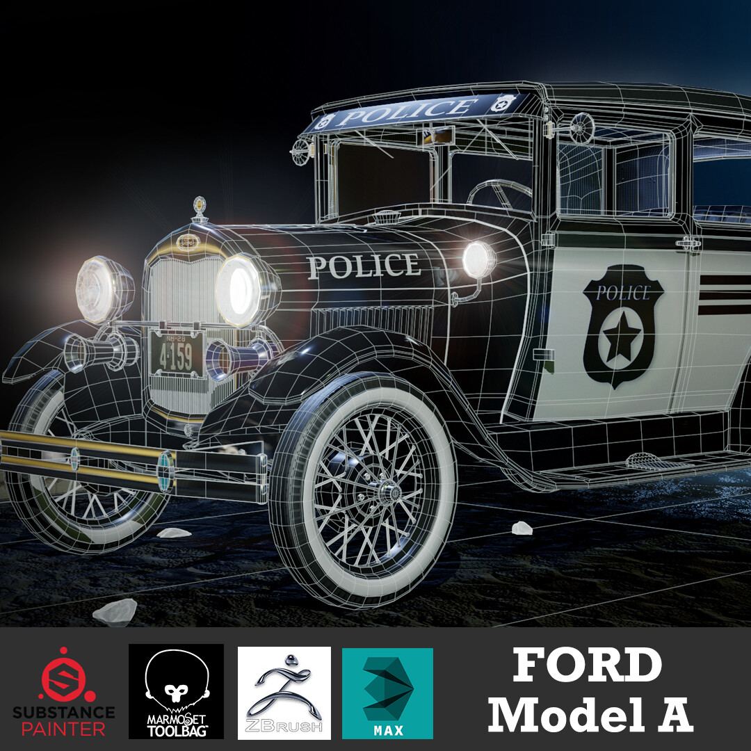ArtStation - Ford Model A