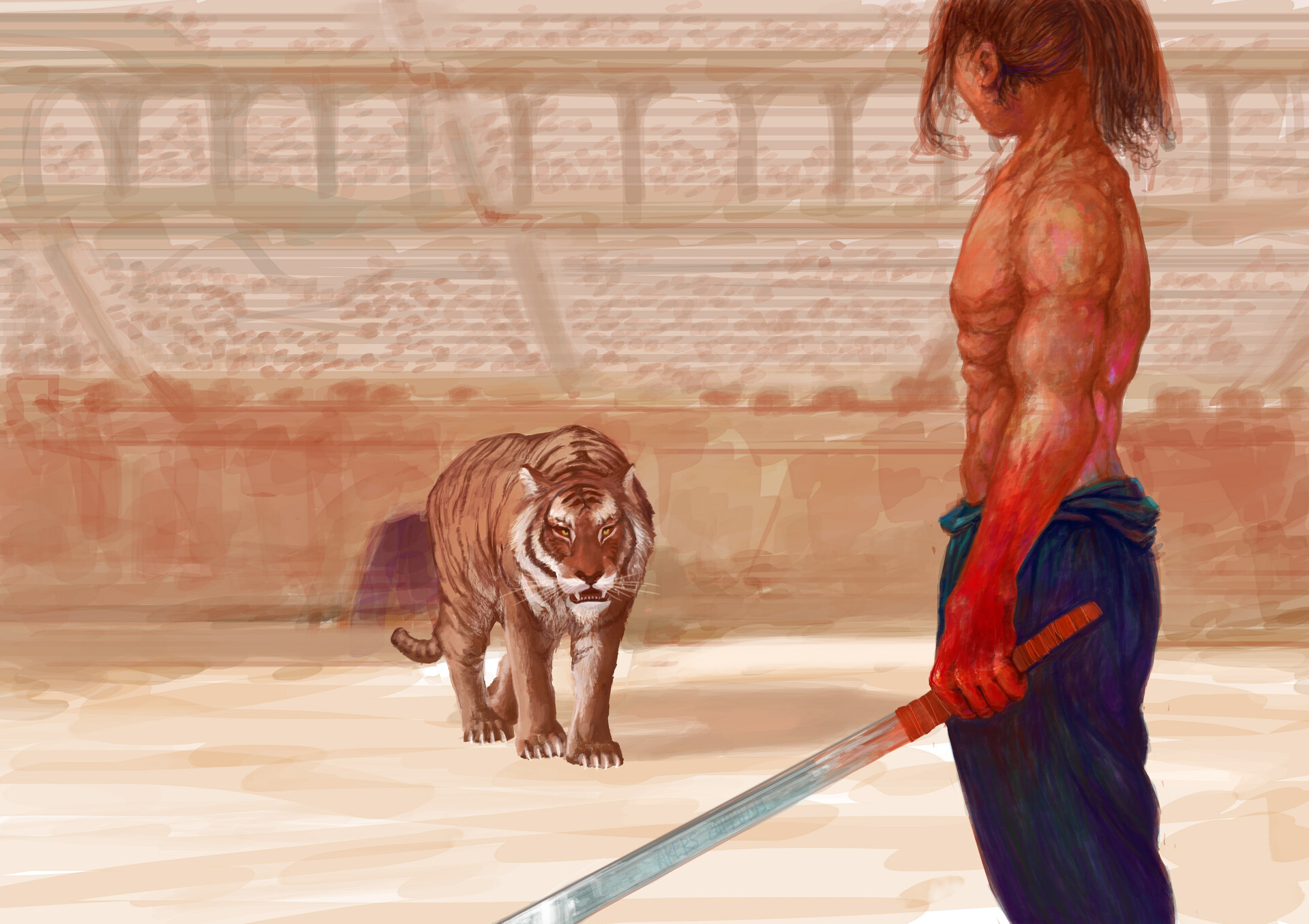 ArtStation - Cornered Beast