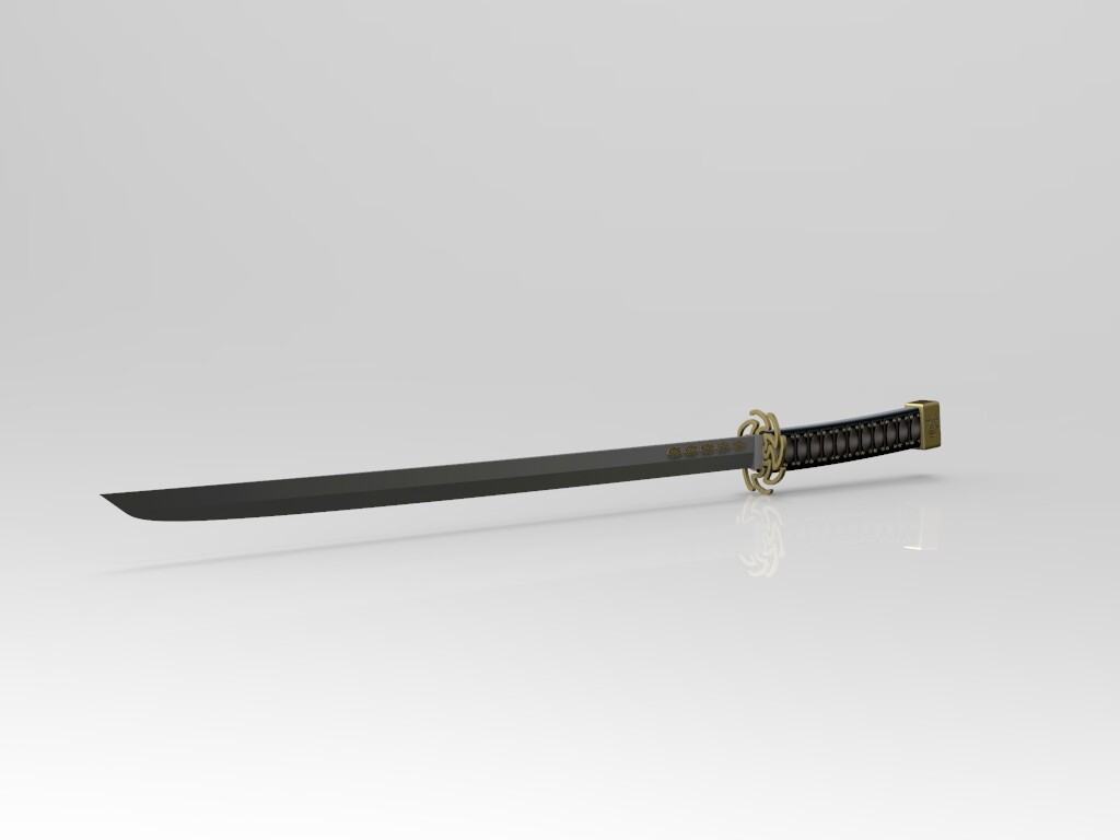 ArtStation - Samurai sword