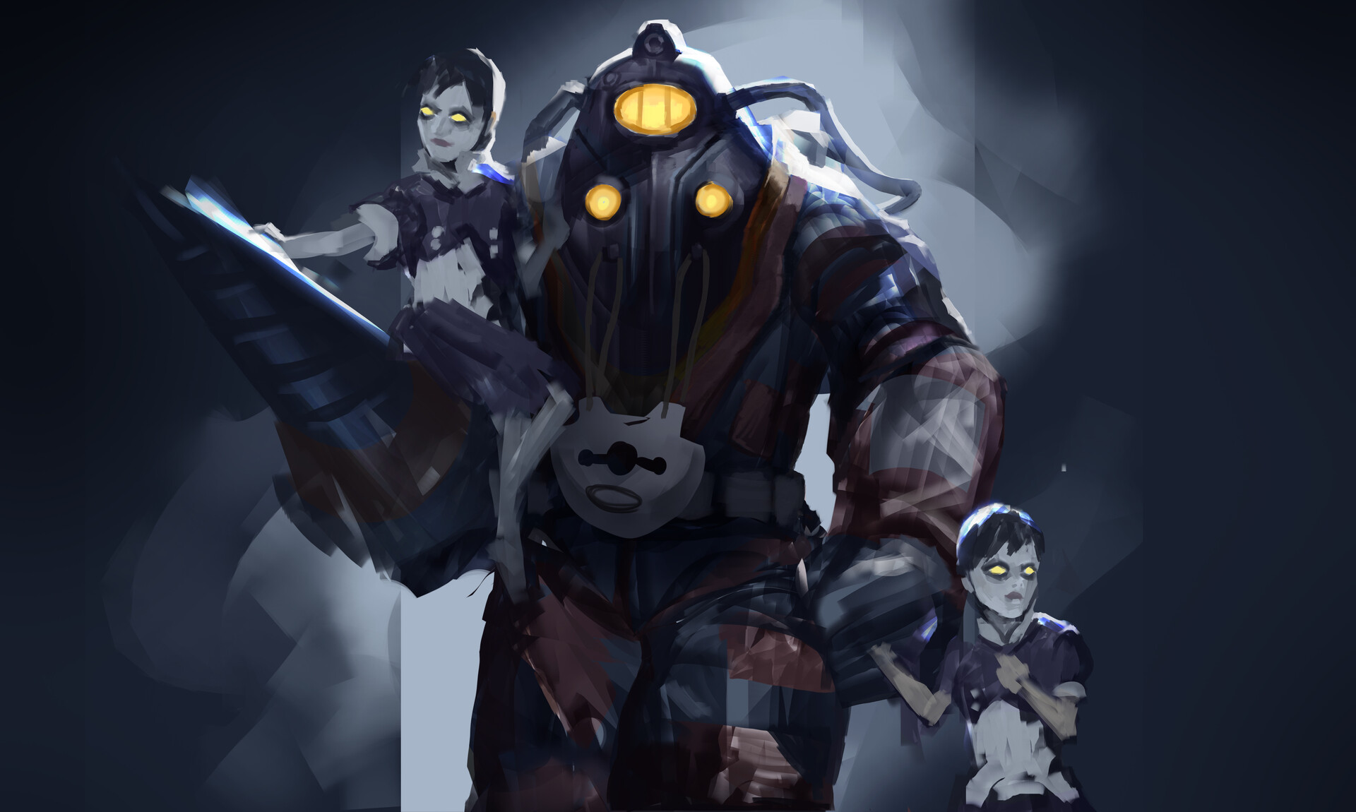 ArtStation - BIOSHOCK2 FAN ART