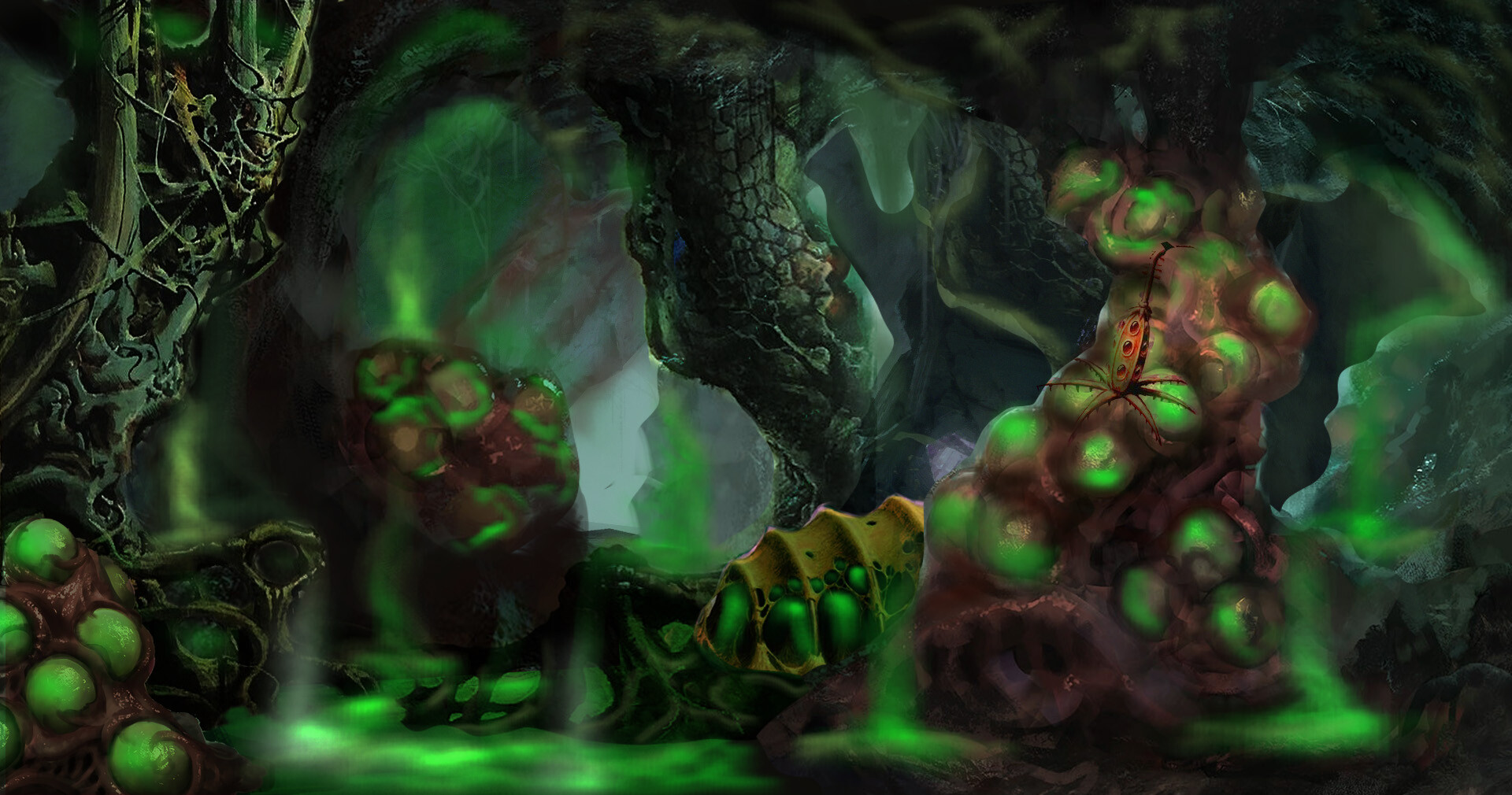 ArtStation - Insects homes concept art