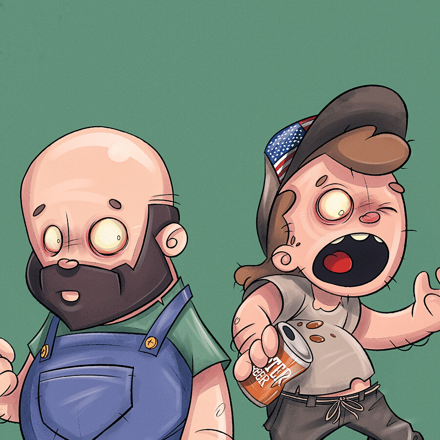 ArtStation - BillyBob Billy & Cletus