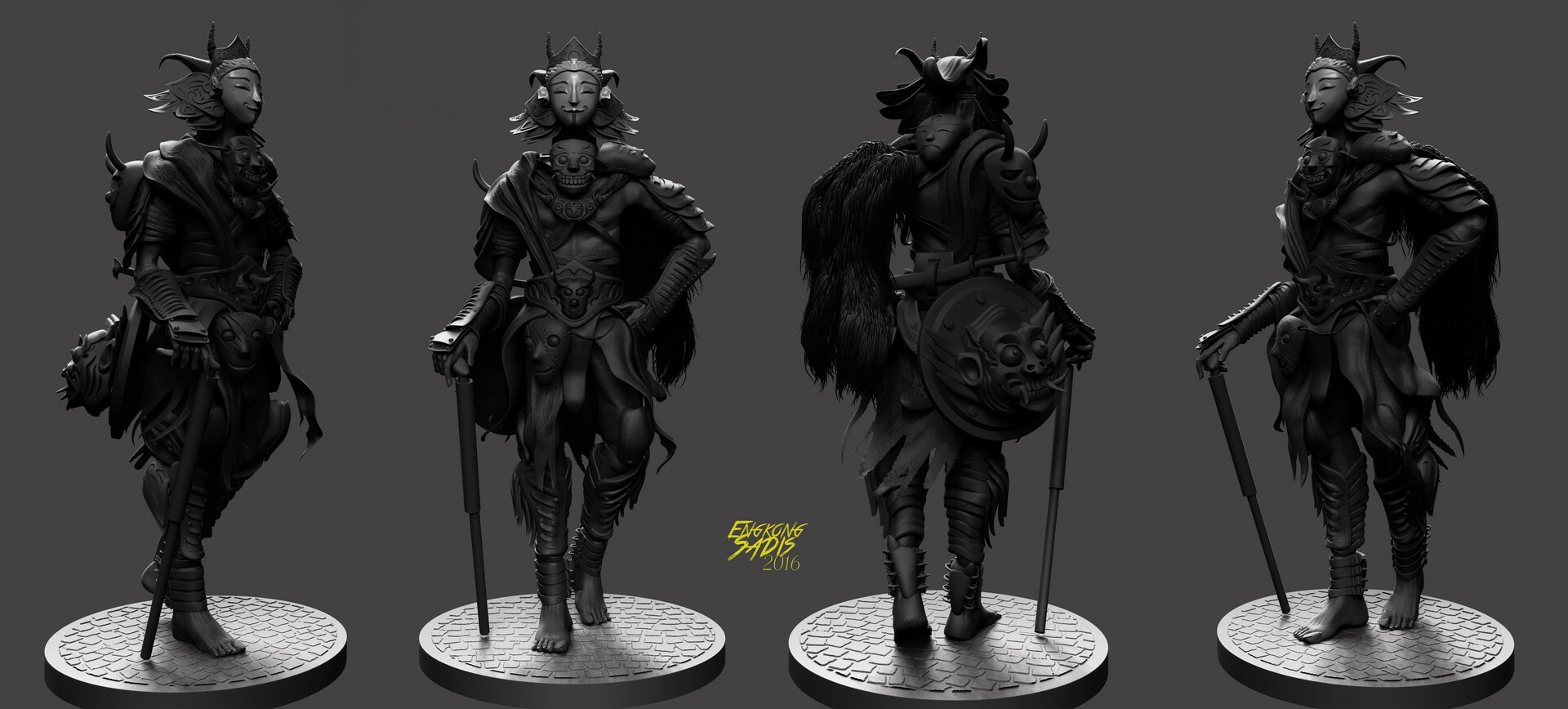 Zacky Romiz - The Mask Characters