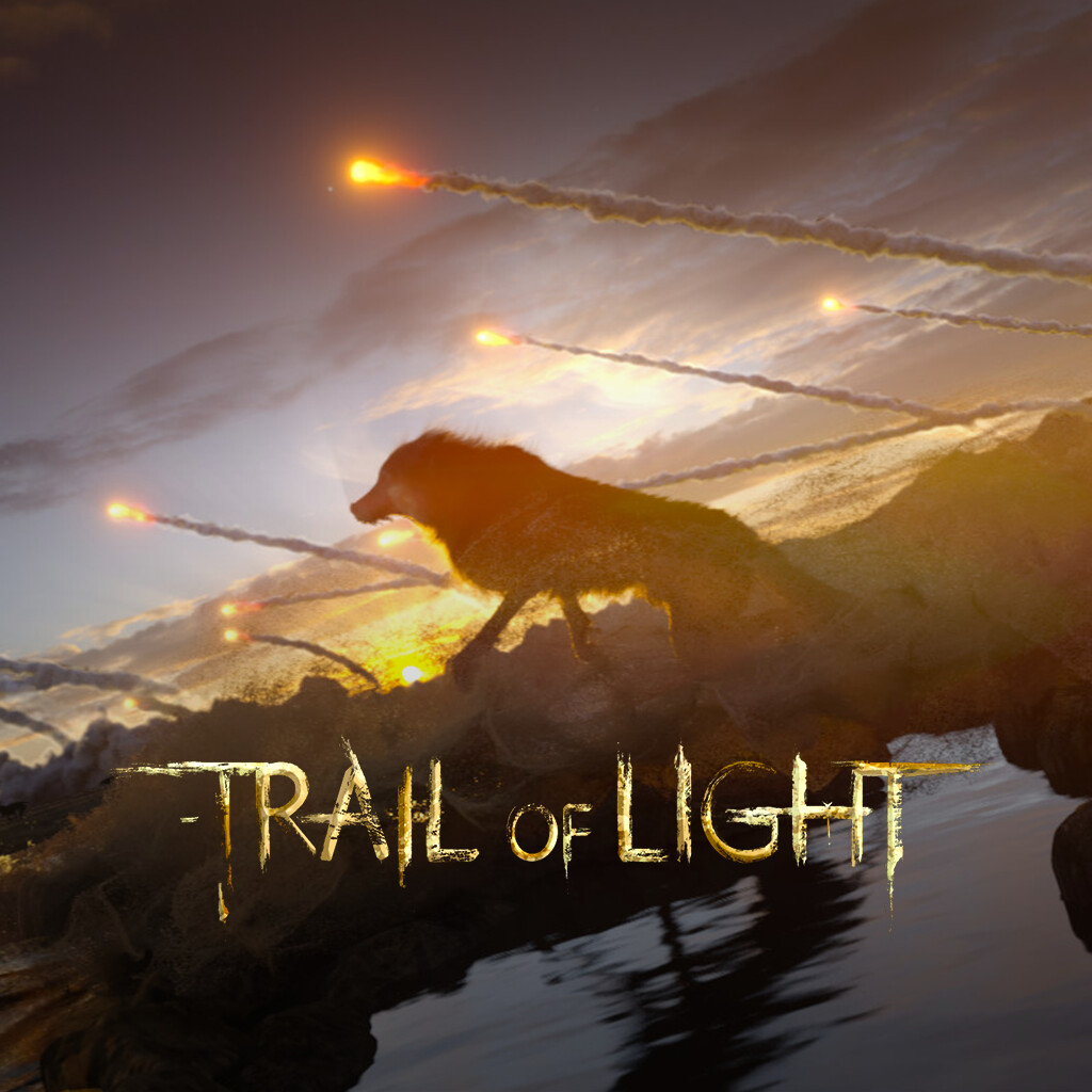 ArtStation - Wolves Run - Trail of Light