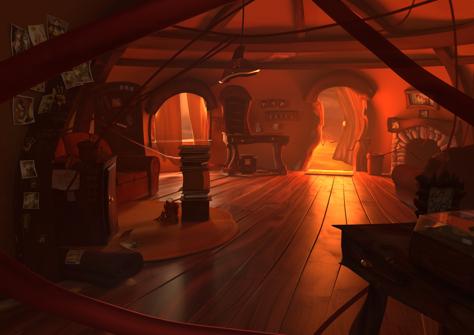 ArtStation - 1st Year 3D Environment Project (2018)