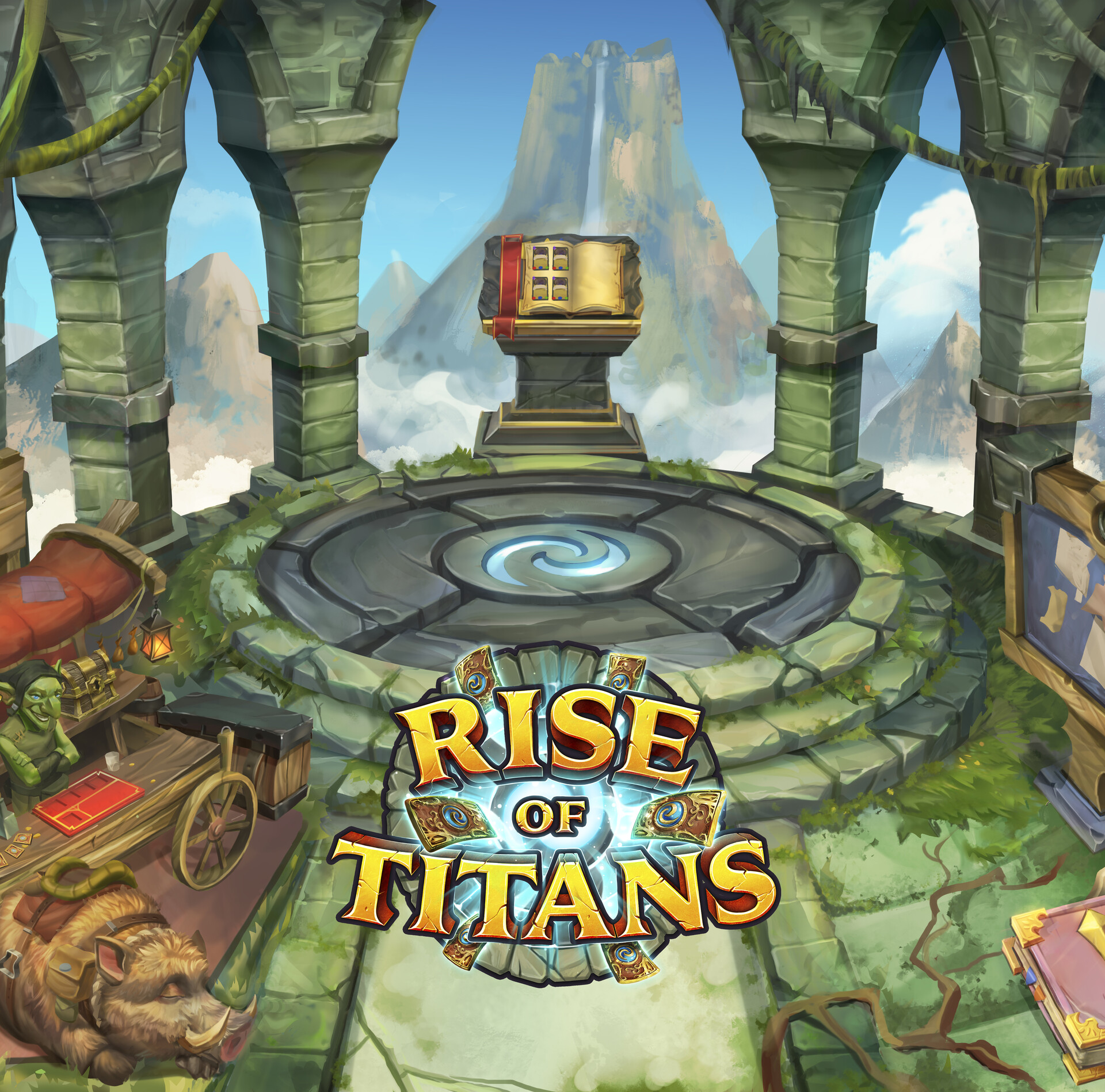 ArtStation - Main Menu for ROT