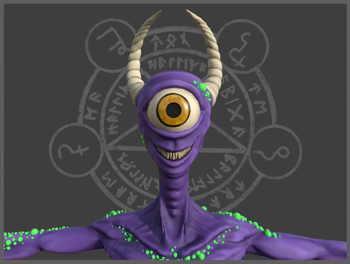 ArtStation - „The Summoning“: Demon