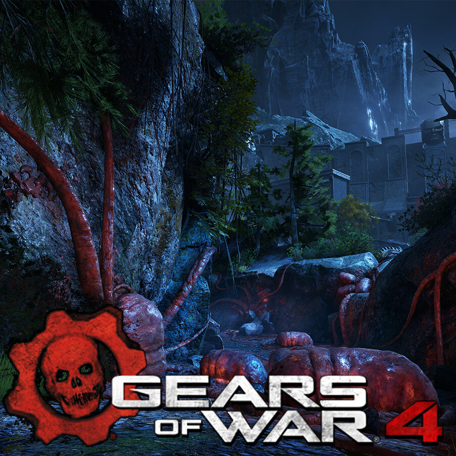 ArtStation - Gears of War 4 Dam Level