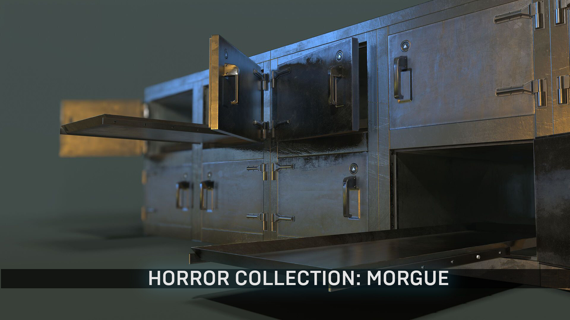 ArtStation - Horror Collection: Morgue, Game-Ready Studios