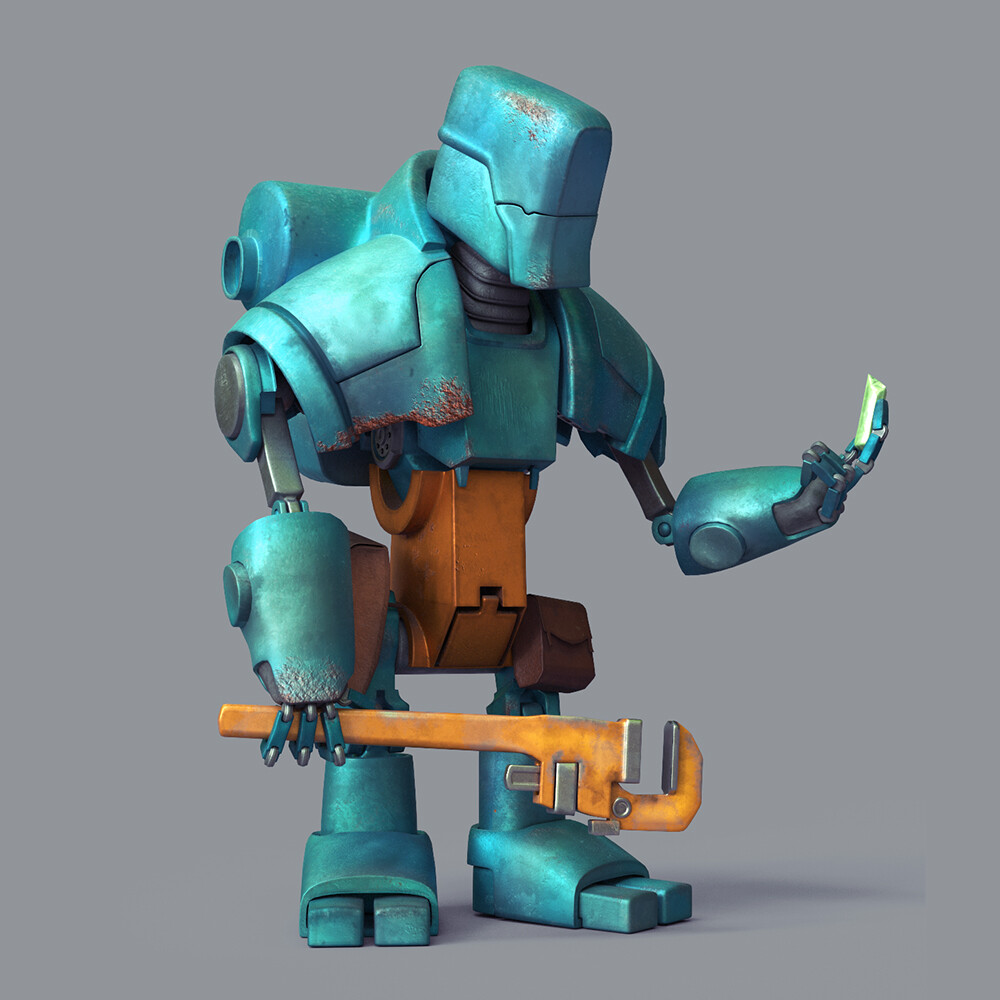 ArtStation - Mining Robot