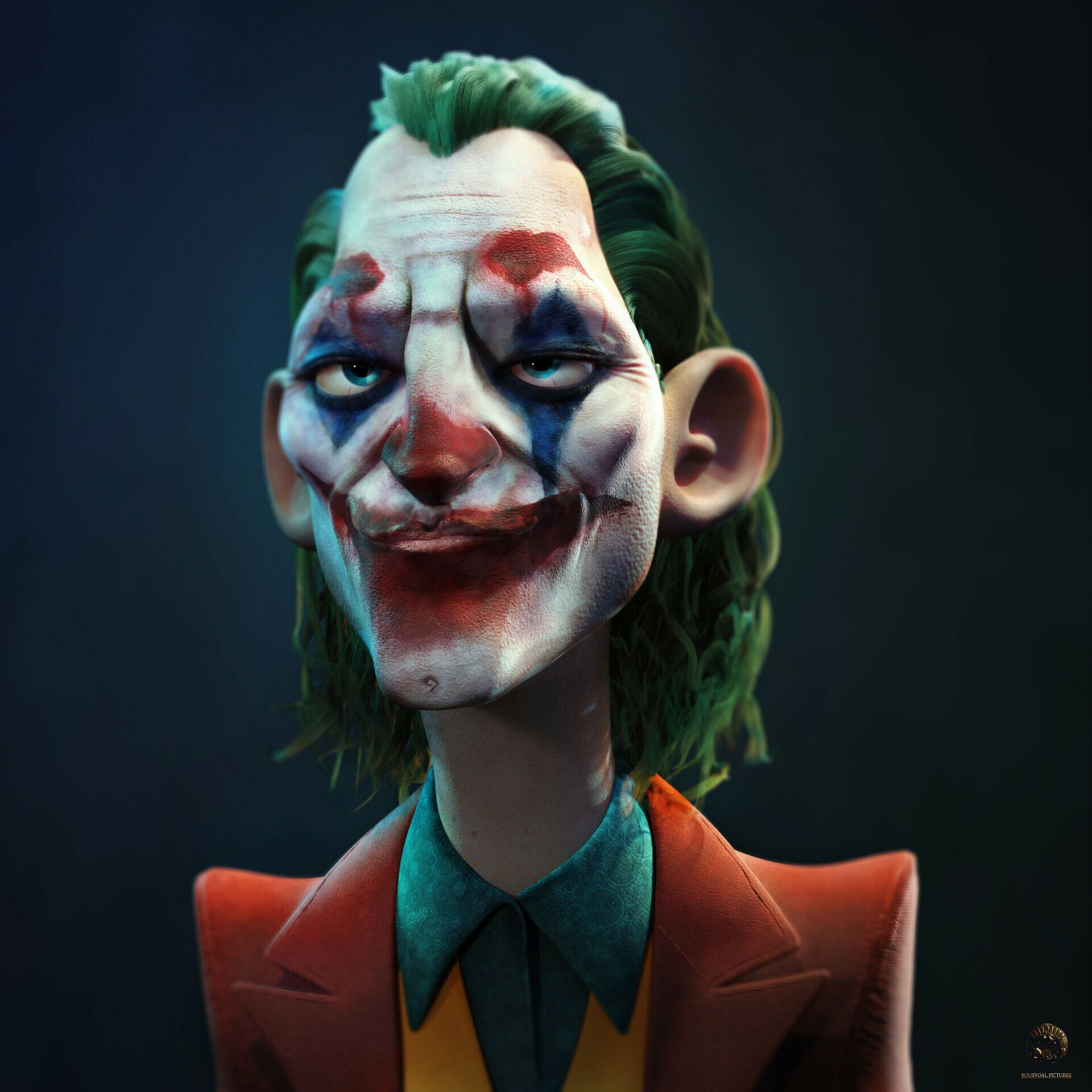 ArtStation - JOKER - PUT ON A HAPPY FACE (concept)