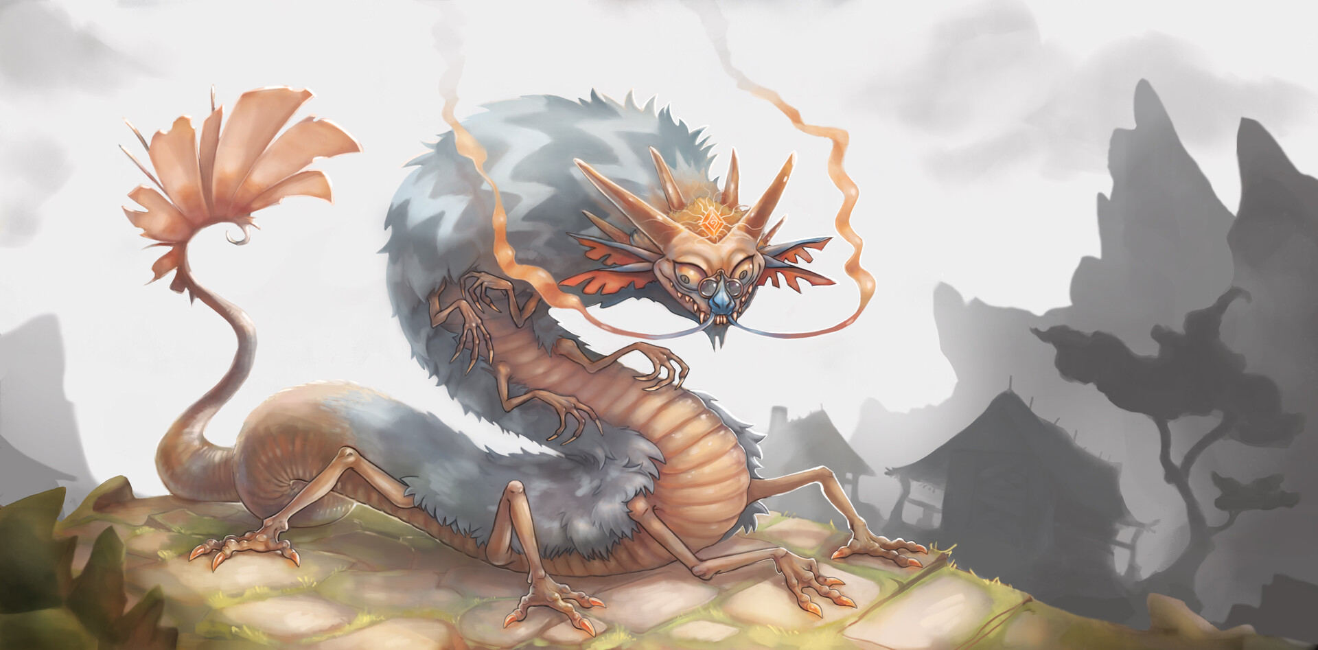 ArtStation - Mage Dragon Evolution