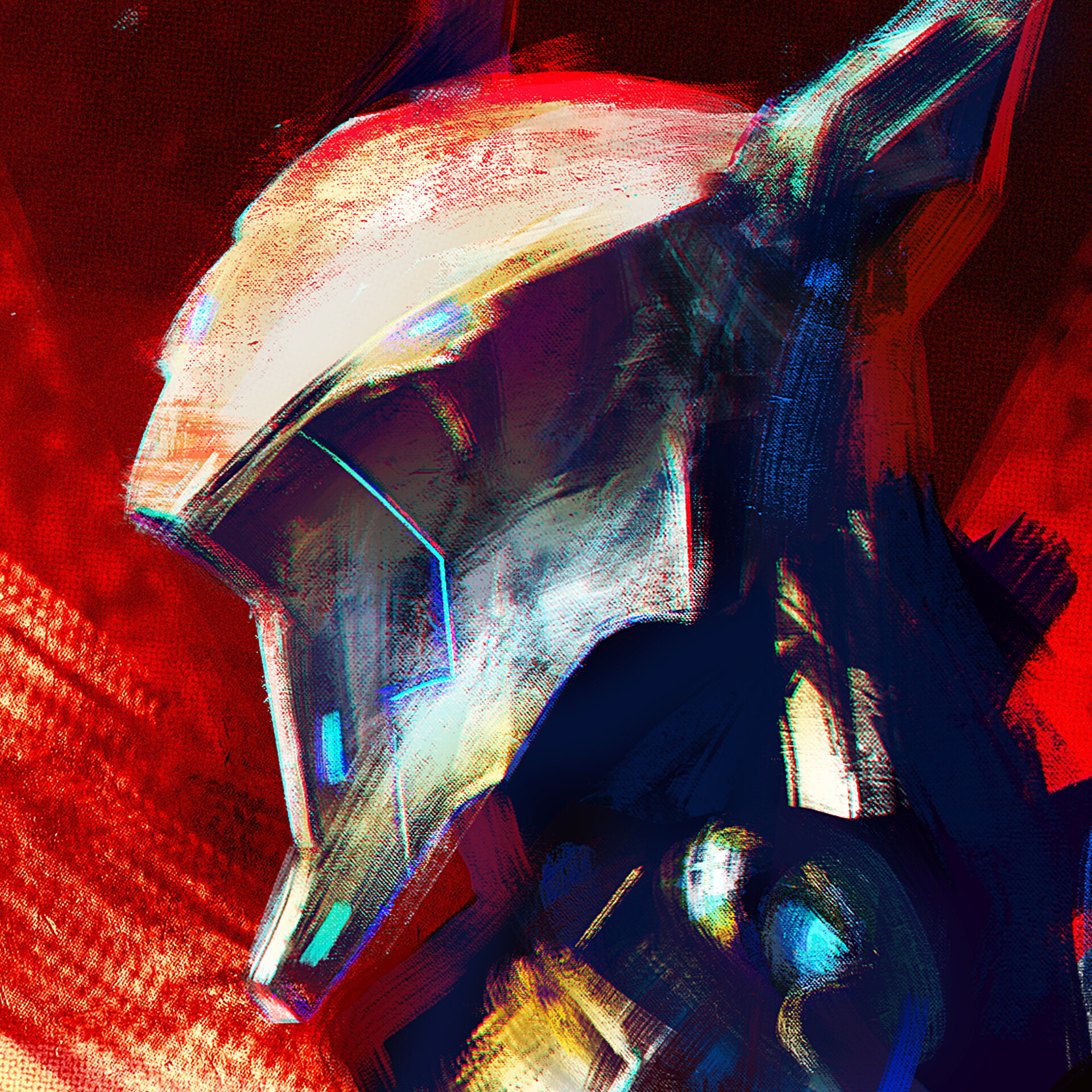 ArtStation - High-tech armor