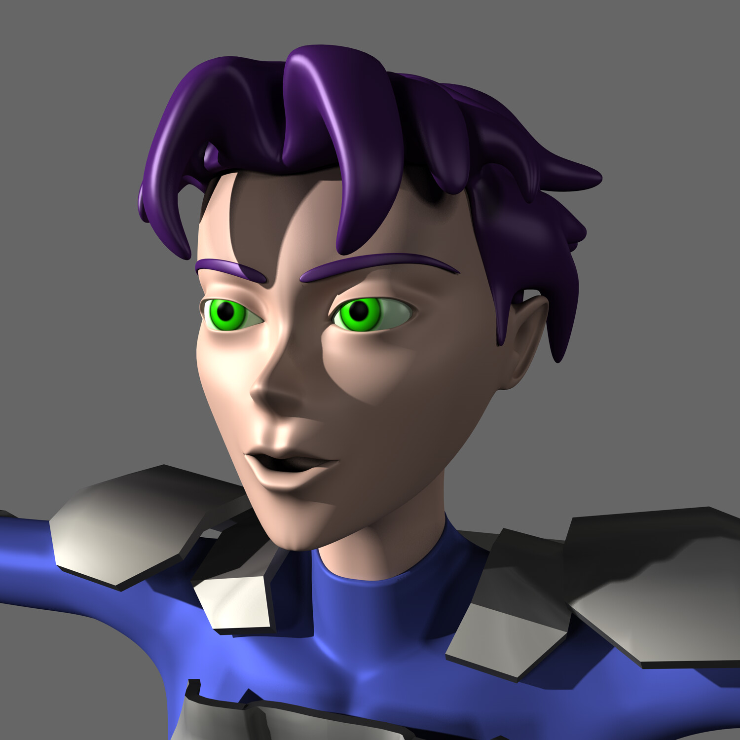 ArtStation - Konoko WIP Dump 01- RETROGASM 2019