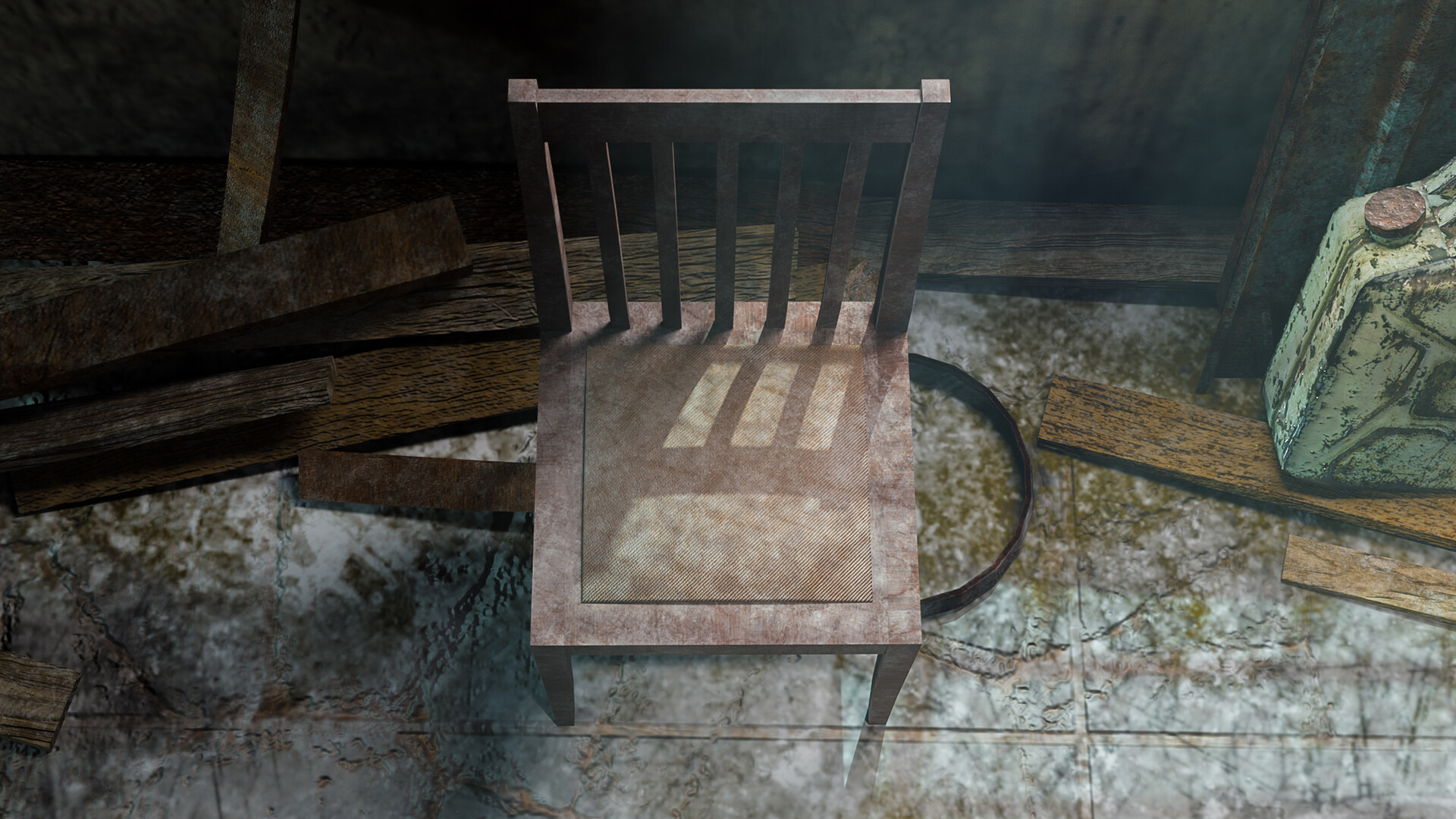 ArtStation - old chair texture