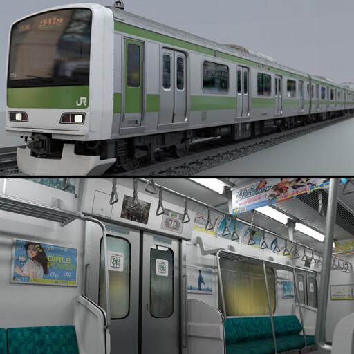 ArtStation - Yamanote Line