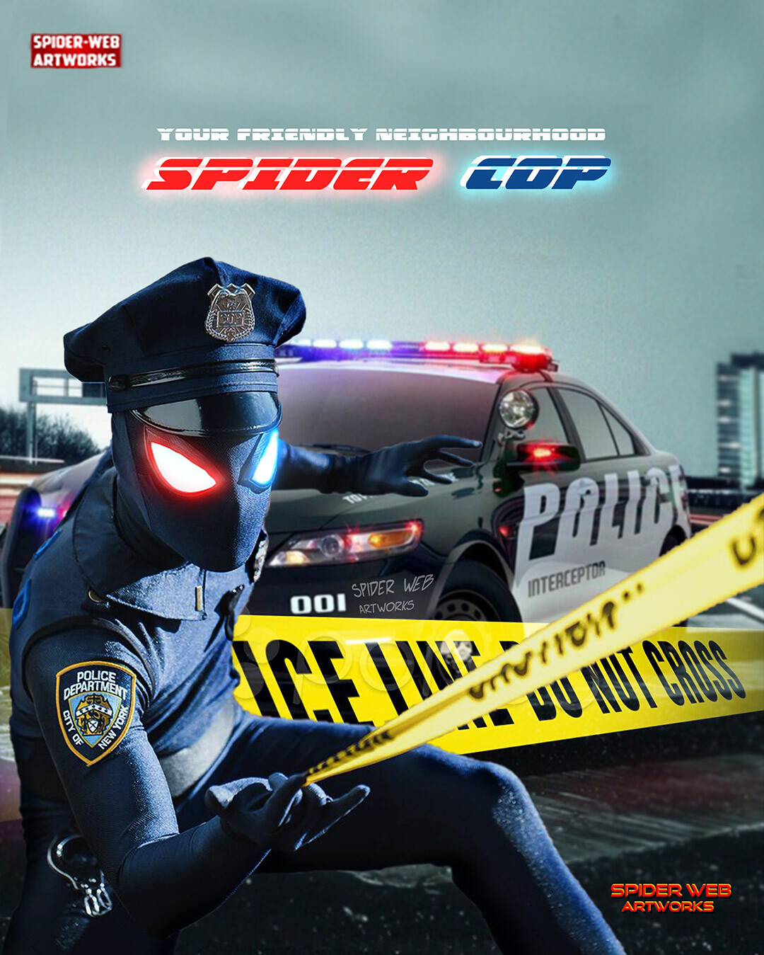 ArtStation - Spider Cop