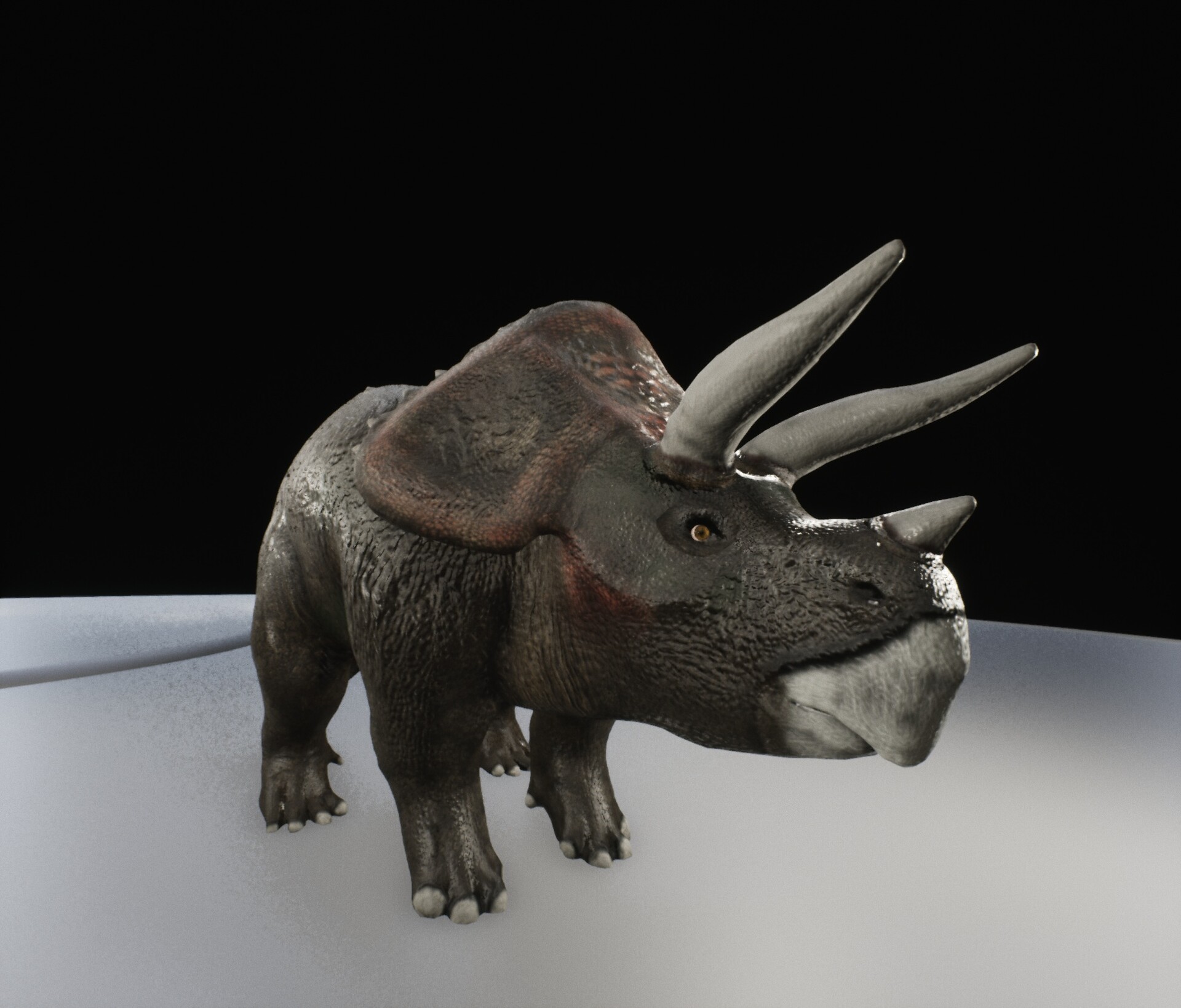 ArtStation - Game ready Triceratops