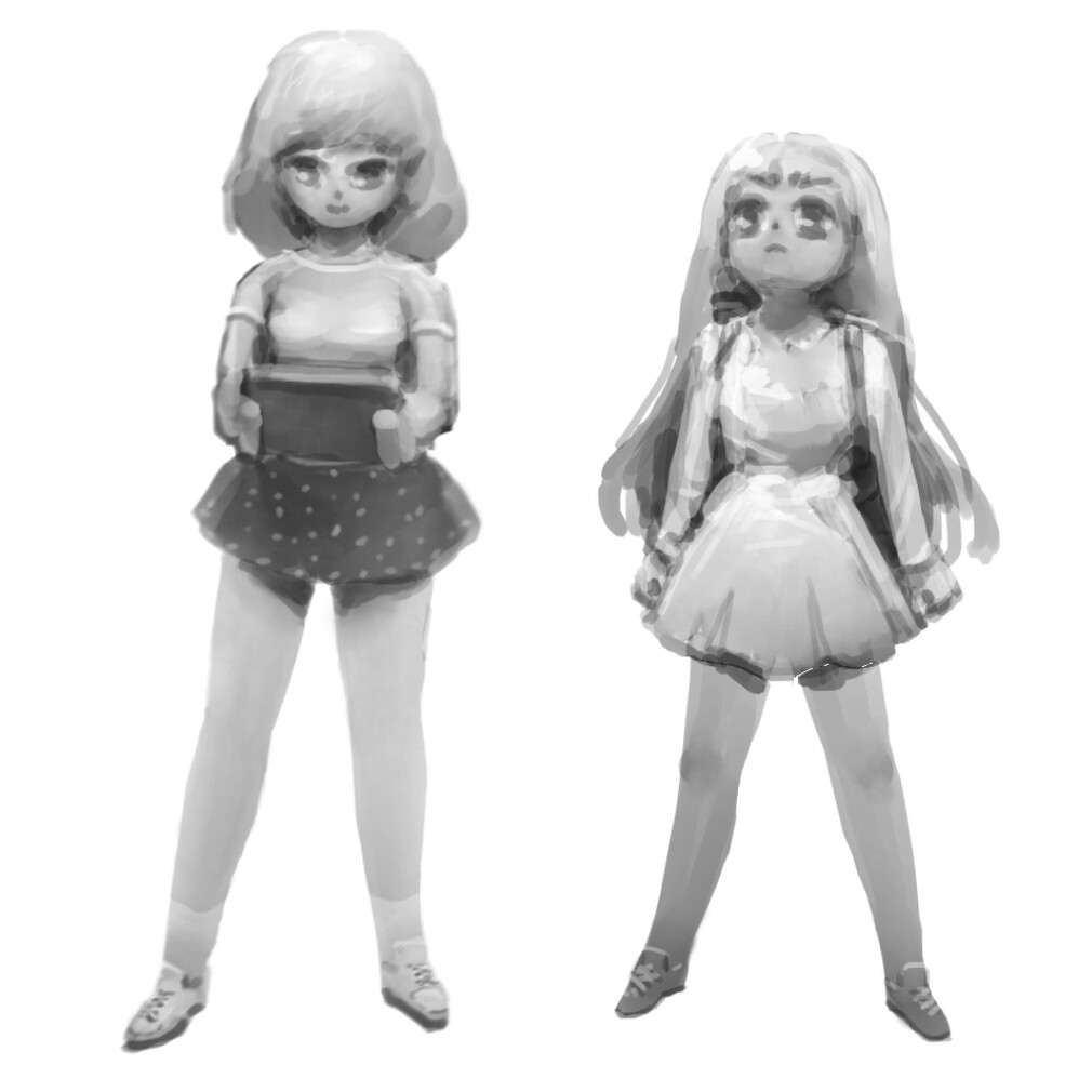 ArtStation - Character Value Drawing