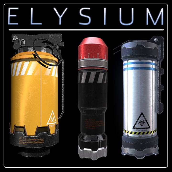 ArtStation - Thermal Grenades