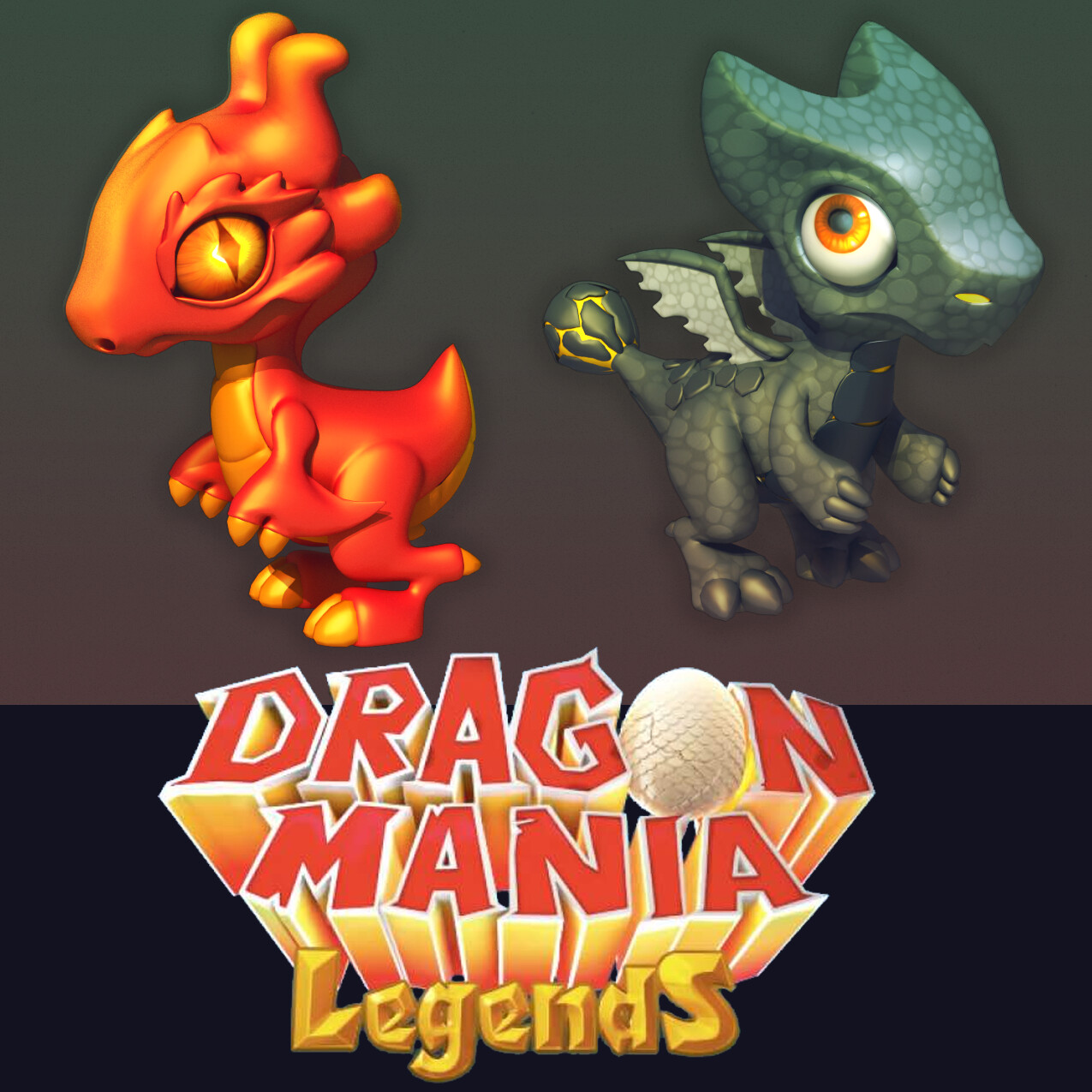 ArtStation - Dragon Mania Legends stuff