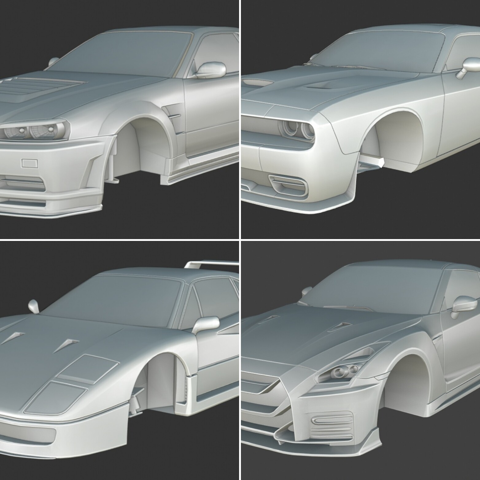 ArtStation - Various Cars [Game Models]