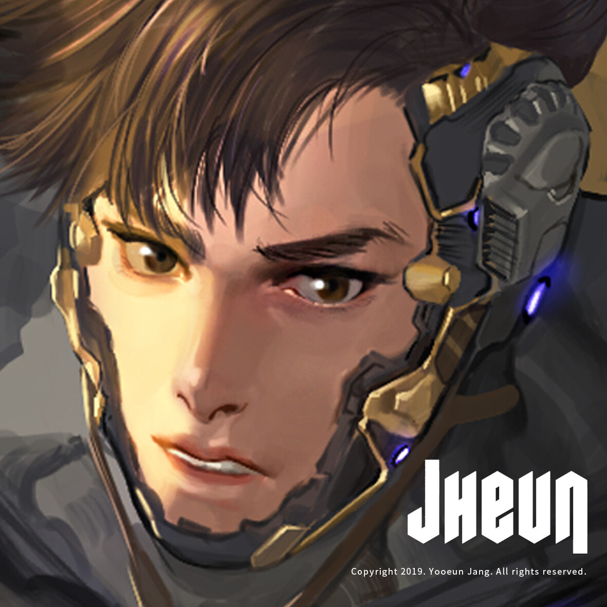 ArtStation - CYBORG SAMURAI