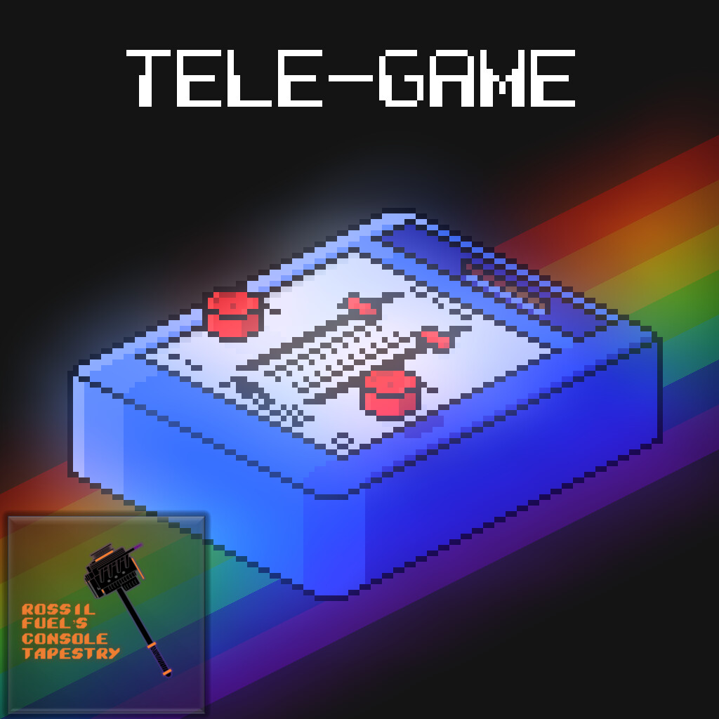 ArtStation - Rossil Fuel's Console Tapestry #3: Tele-Game/Spiel