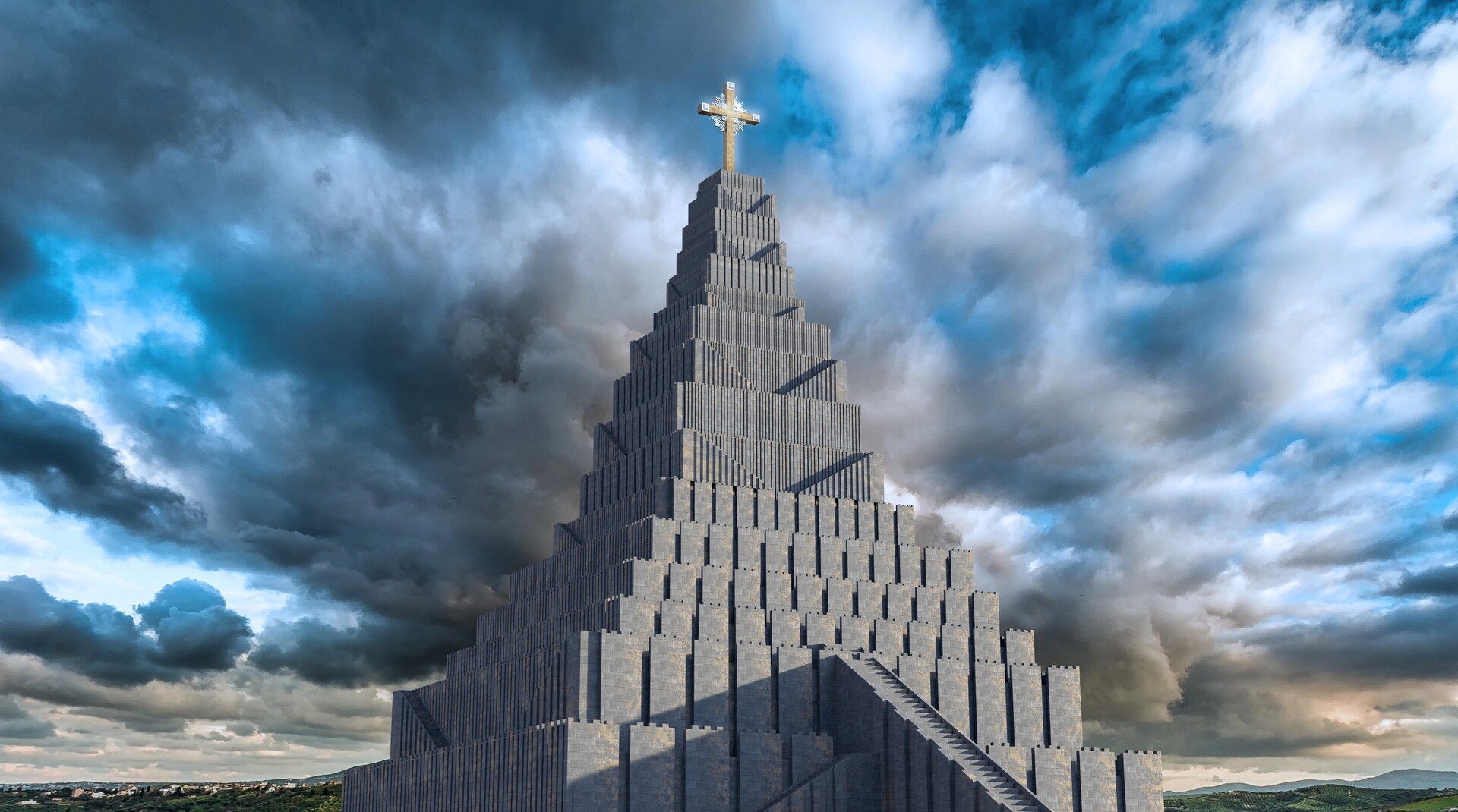 ArtStation - Cathedral Concept Art