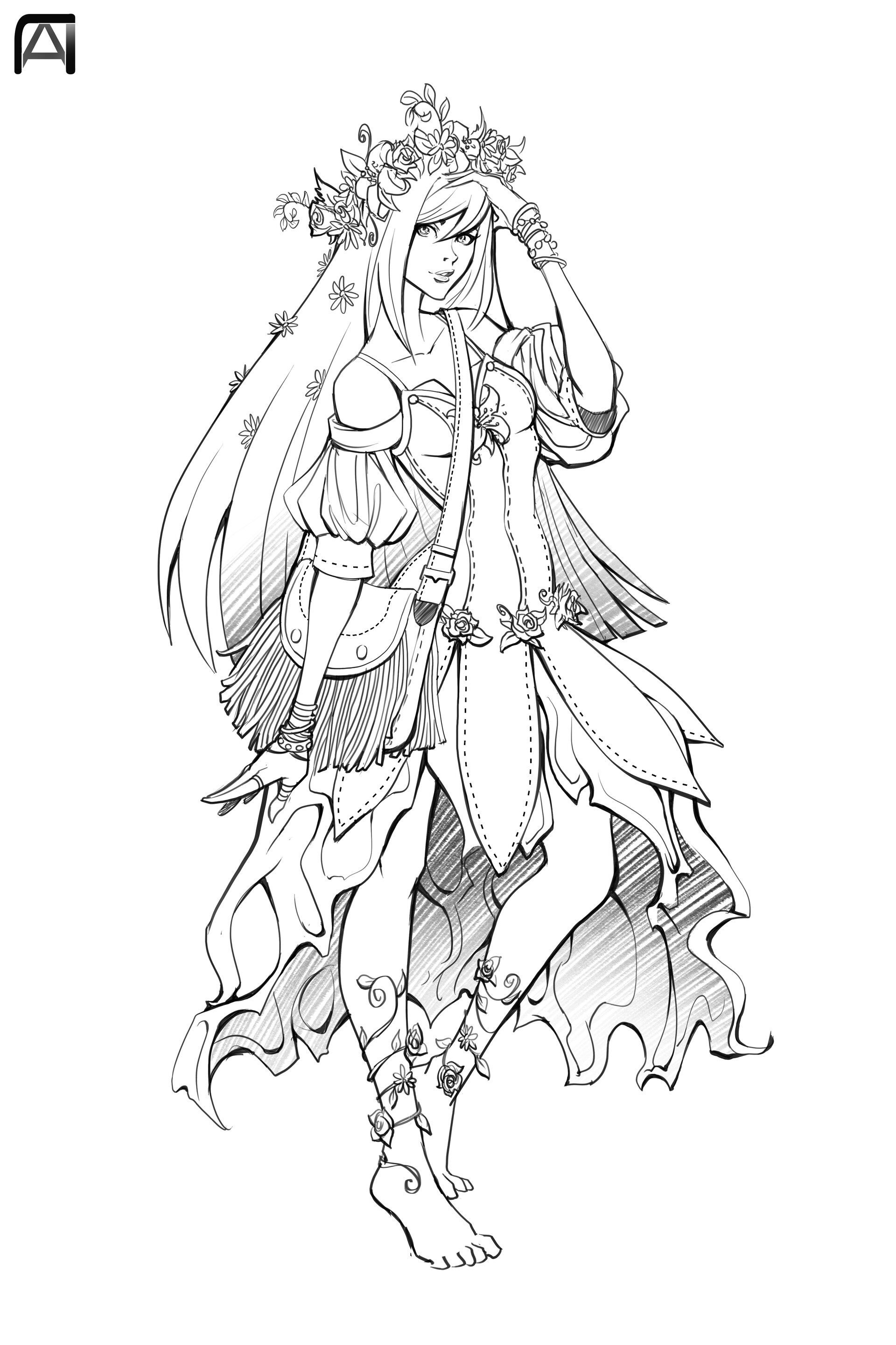 ArtStation - The Fairy Rade: Nymph